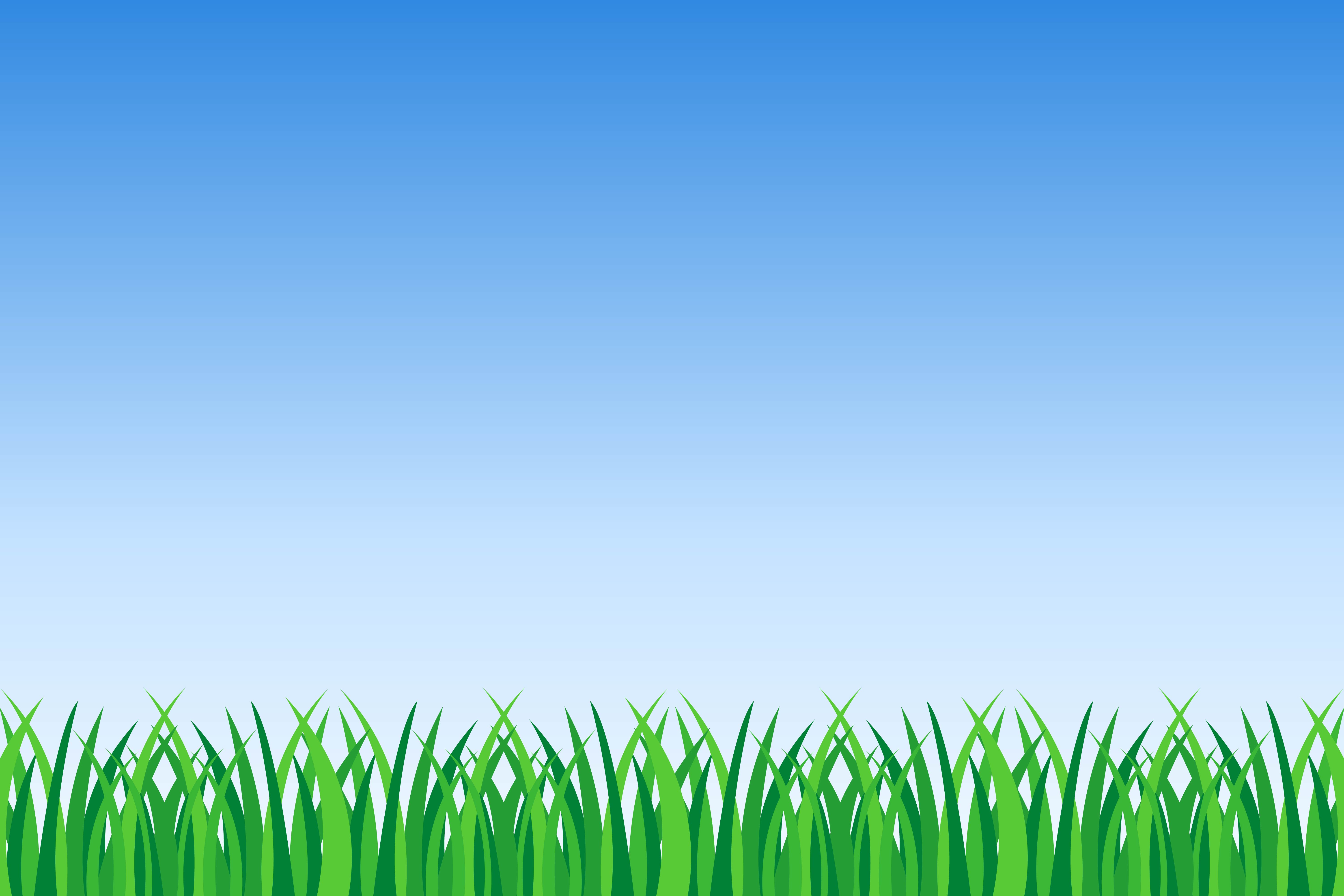 Green grass and blue sky background 1265717 Vector Art at Vecteezy Green grass and blue sky background 1265717 Vector Art at Vecteezy