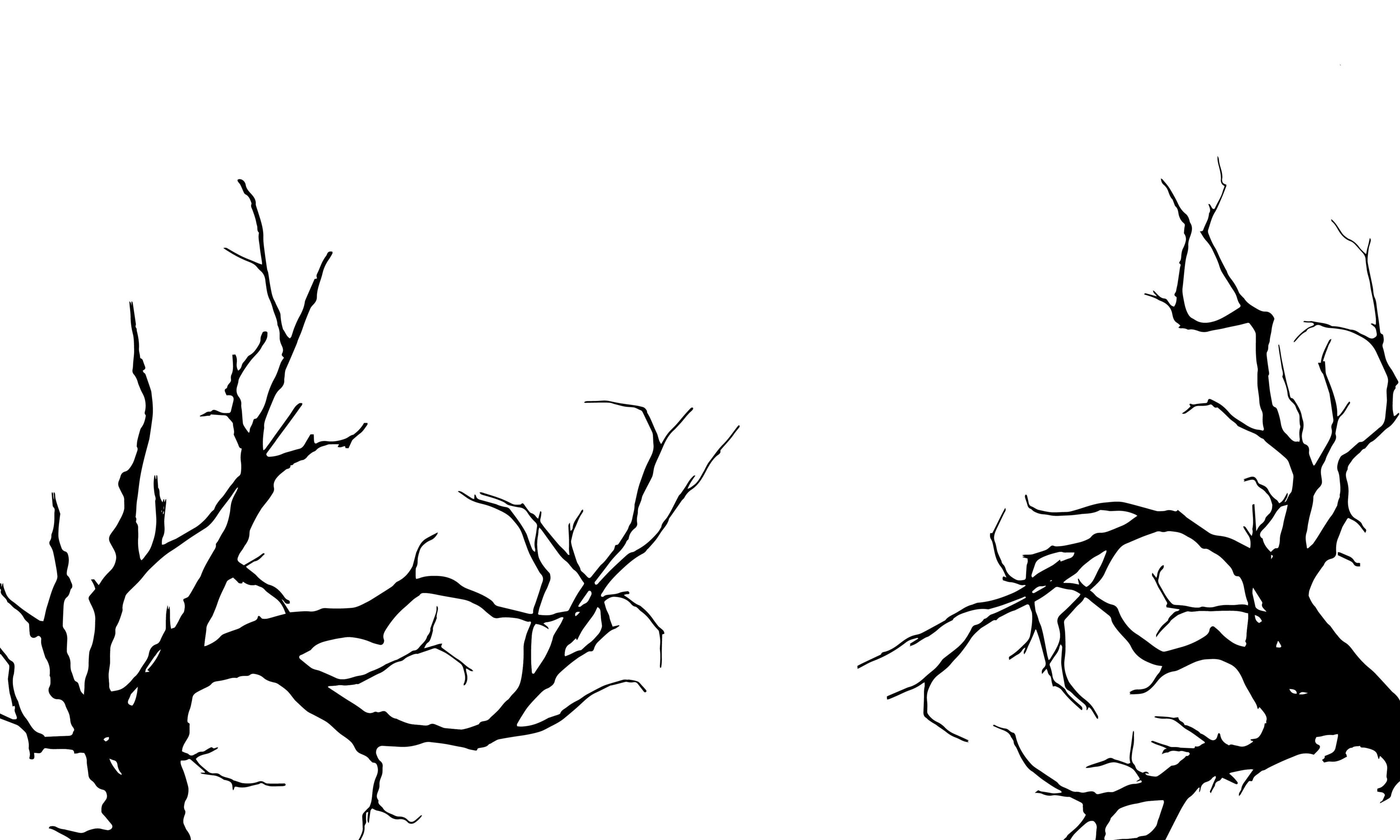 Two tree branches silhouette set 1270834 Vector Art at Vecteezy Two tree branches silhouette set 1270834 Vector Art at Vecteezy