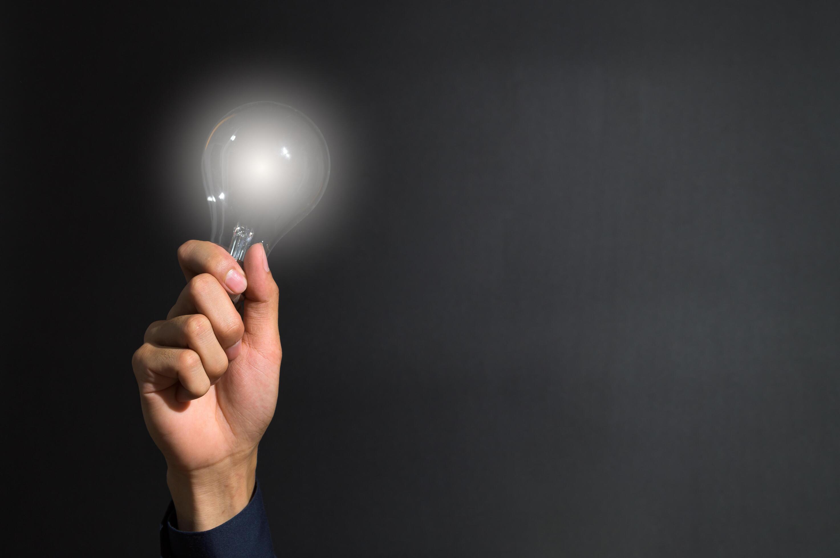 Hand holding light bulb 1310683 Stock Photo at Vecteezy Hand holding light bulb 1310683 Stock Photo at Vecteezy