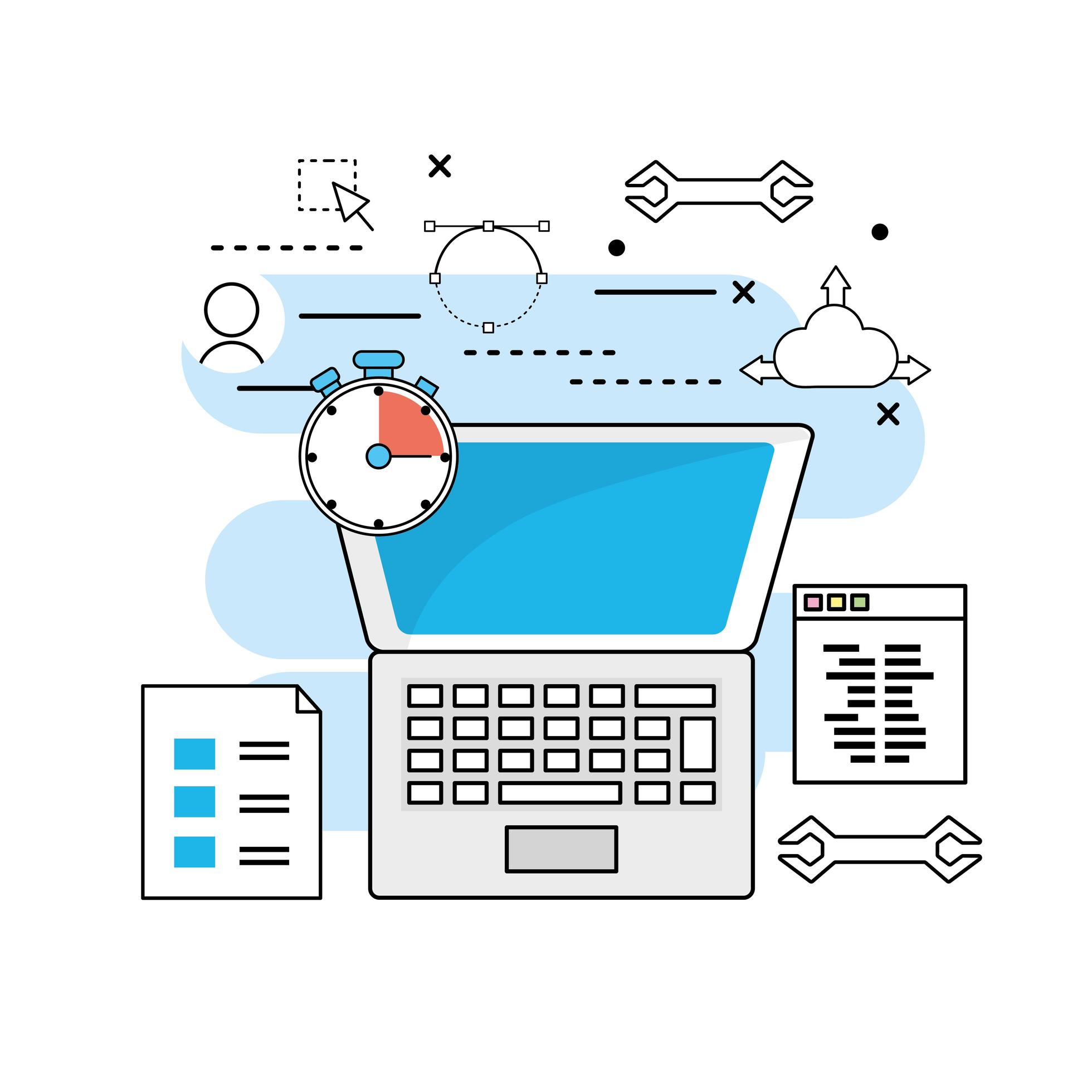 Programming And Coding Technology 1312165 Vector Art At Vecteezy
