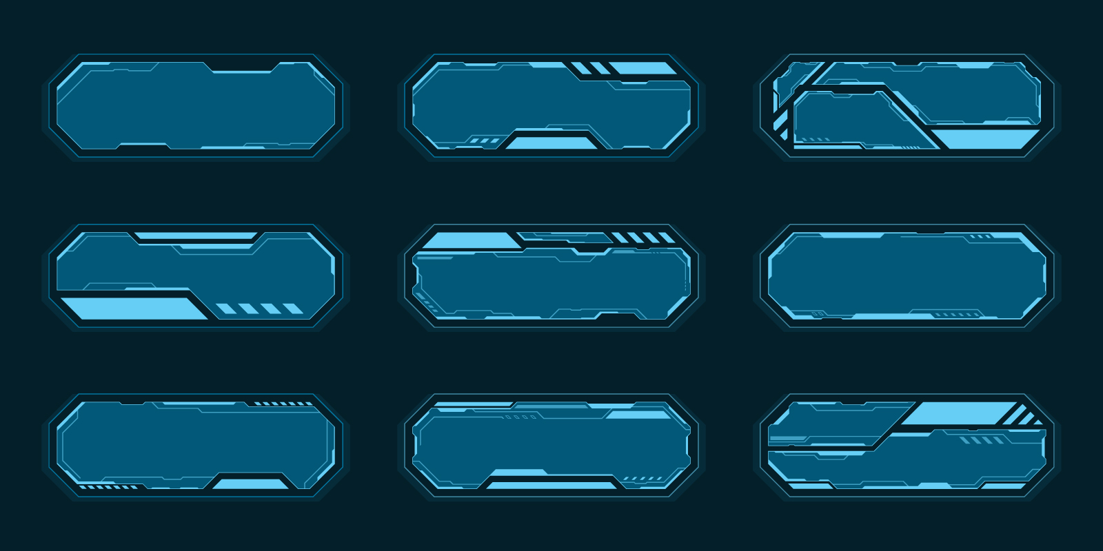 Blue abstract technology frame set 1313710 Vector Art at Vecteezy Blue abstract technology frame set 1313710 Vector Art at Vecteezy