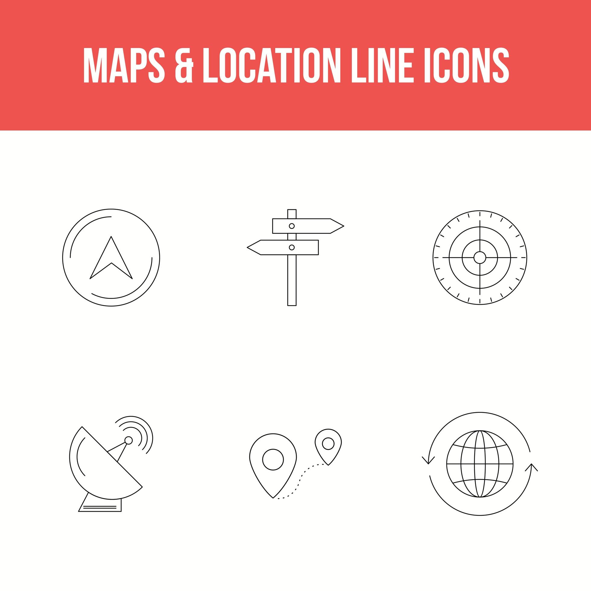 Maps and location line icon set 1349096 Vector Art at Vecteezy Maps and location line icon set 1349096 Vector Art at Vecteezy