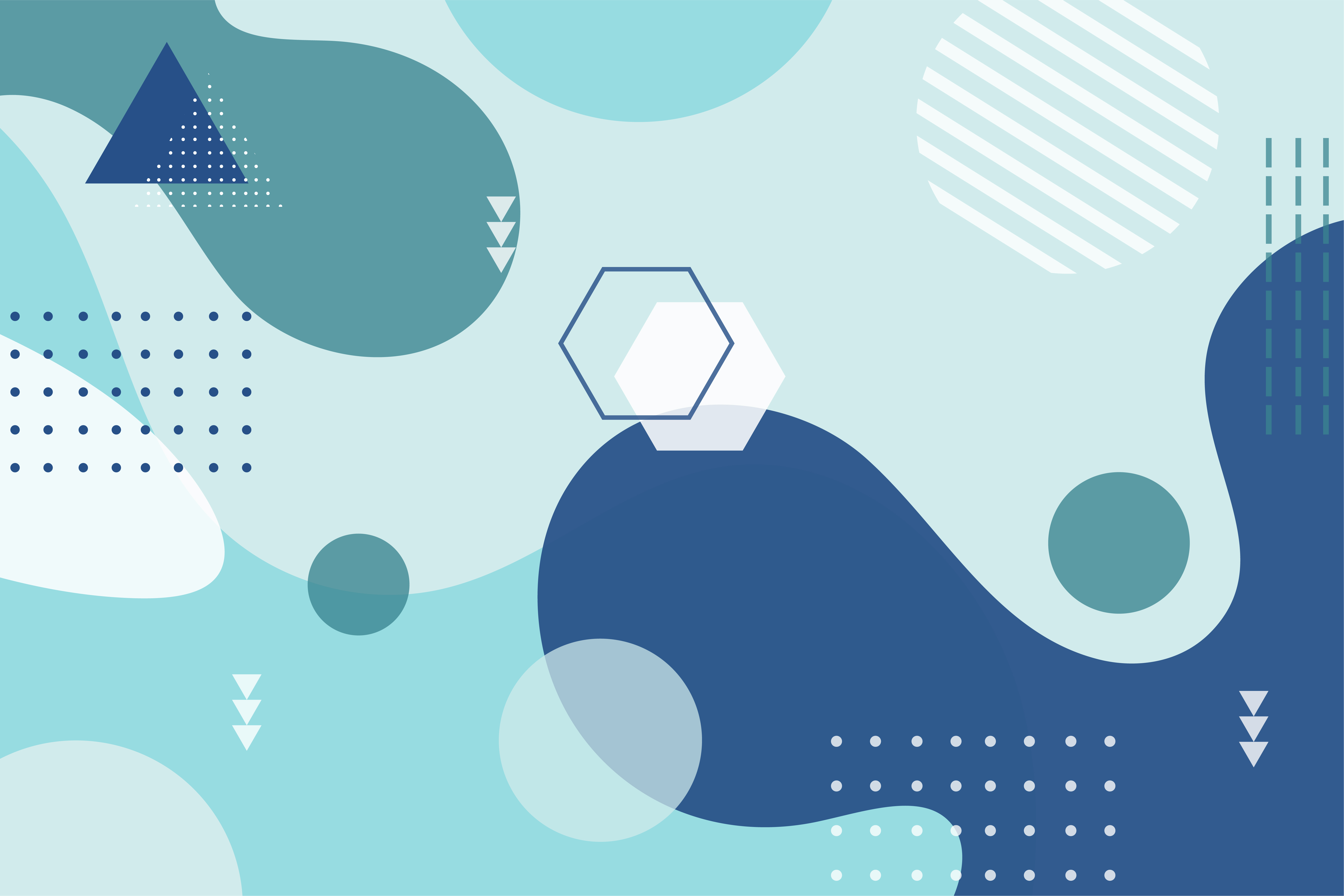 Abstract Geometric Shape Blue Background 1370090 Vector Art at Vecteezy