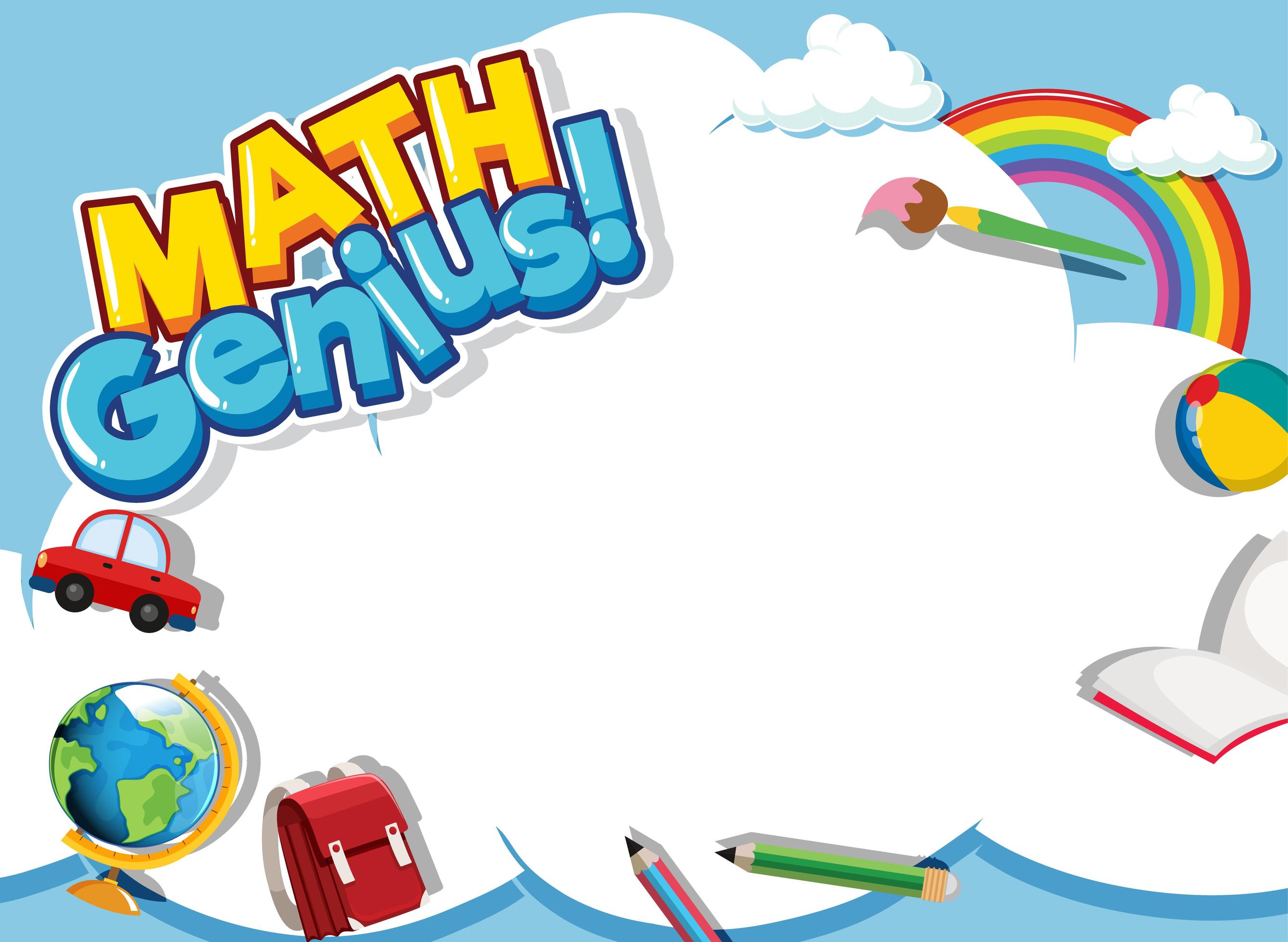 Border Design For School Math - Image to u Border Design For School Math - Image to u
