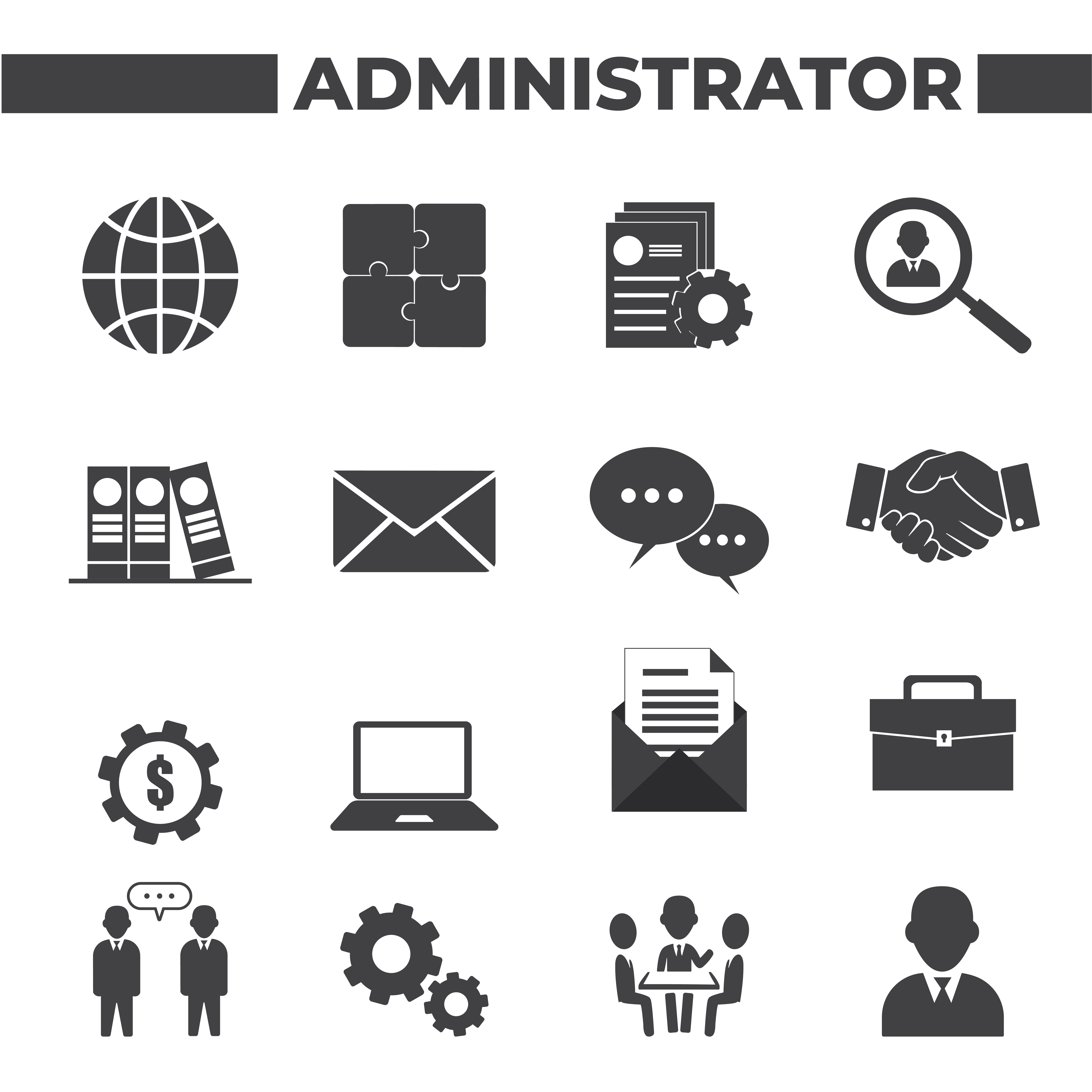 Office Administration Icon