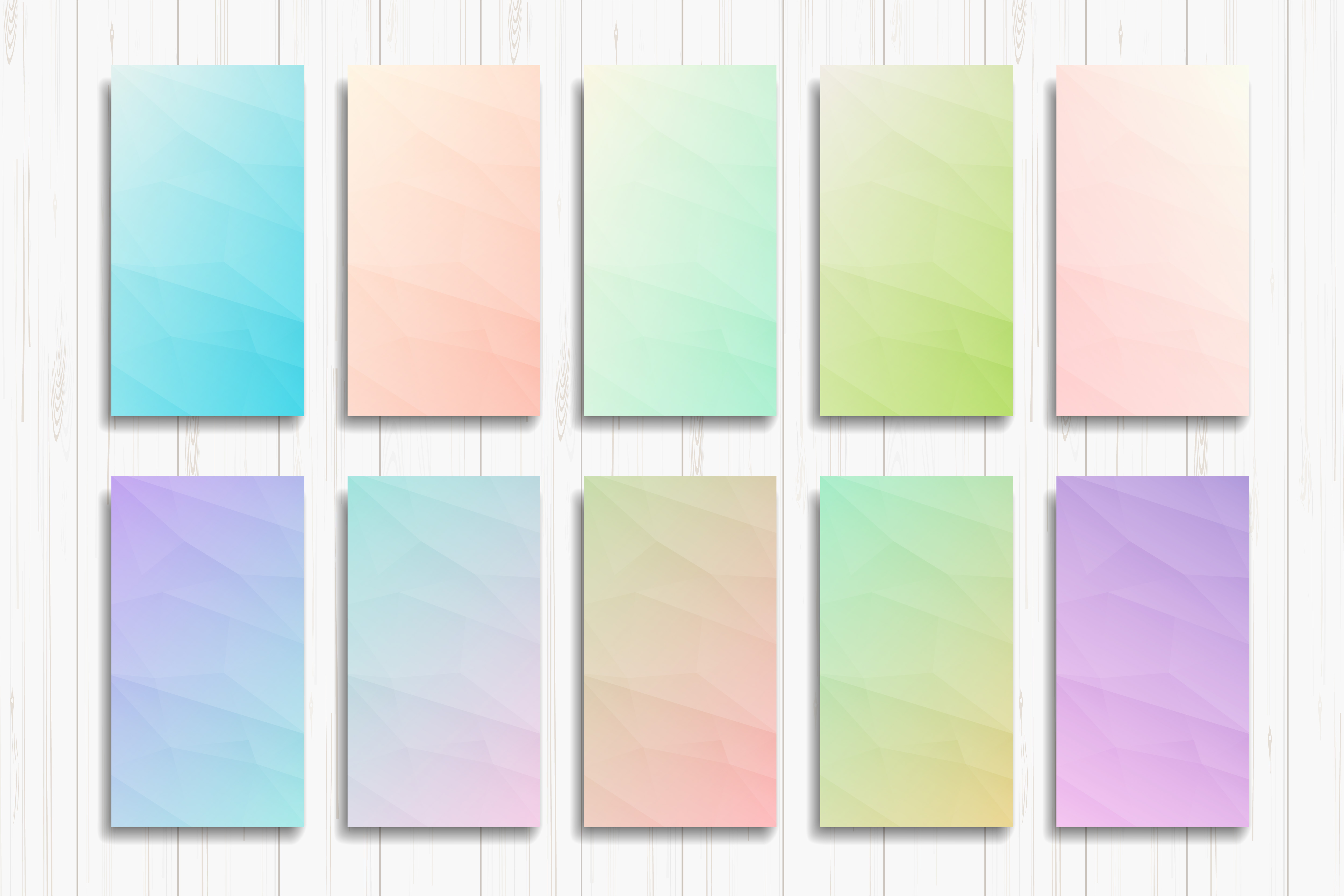 Set of Bright Gradient Abstract Banners 1386032 Vector Art at Vecteezy