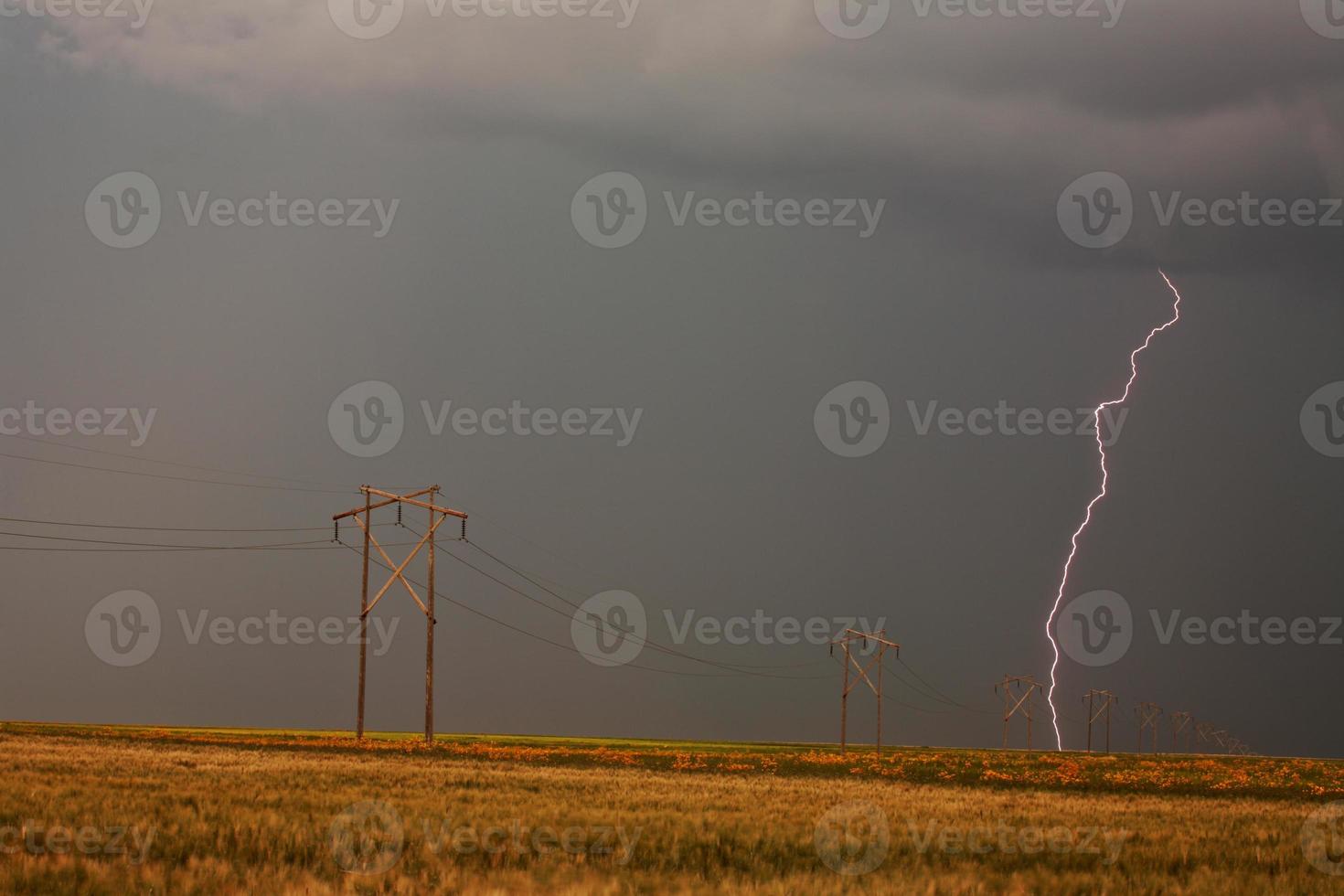 Lightning striking behind Saskatchewan power line 1400414 Stock Photo ... Lightning striking behind Saskatchewan power line 1400414 Stock Photo ...
