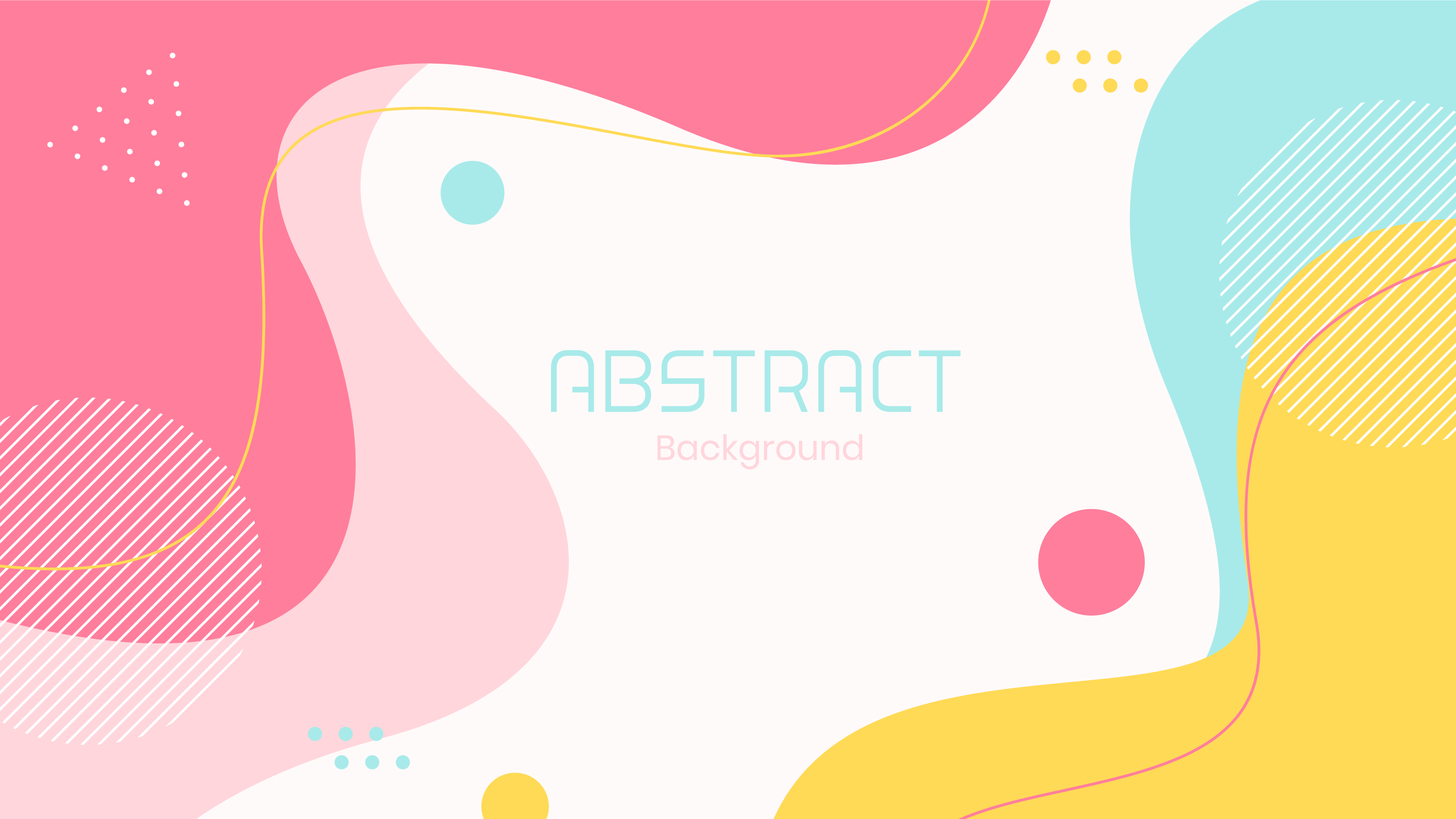 Abstract Flat Dynamic Colorful Fluid Shapes Background 1406009 Vector