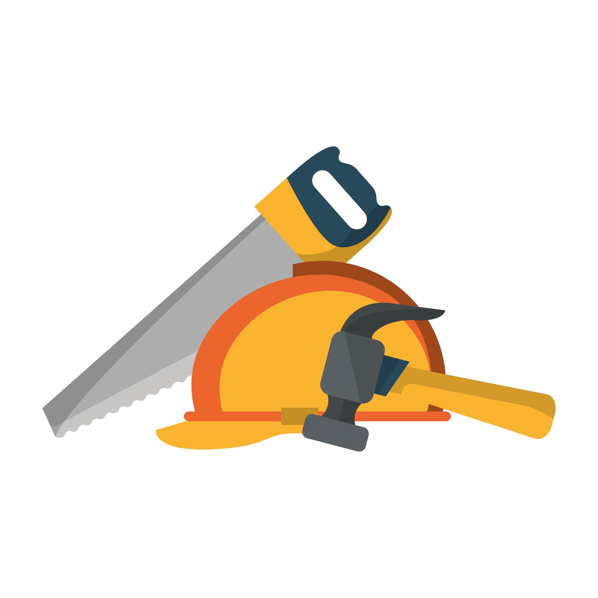 Tools set collection workshop elements 1410483 Vector Art at Vecteezy