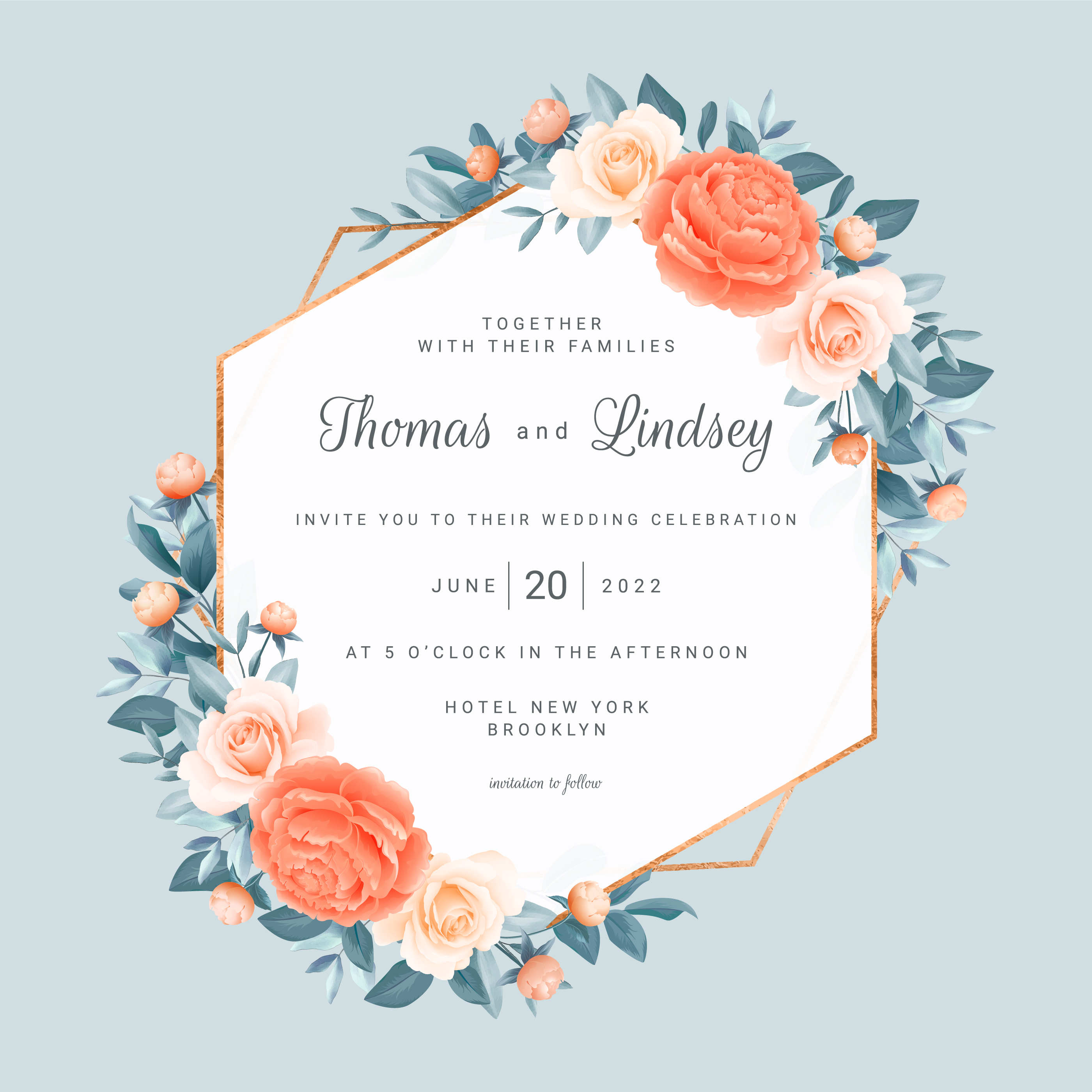 Floral Geometric Save the Date Wedding Frame 1426996 Vector Art at Vecteezy
