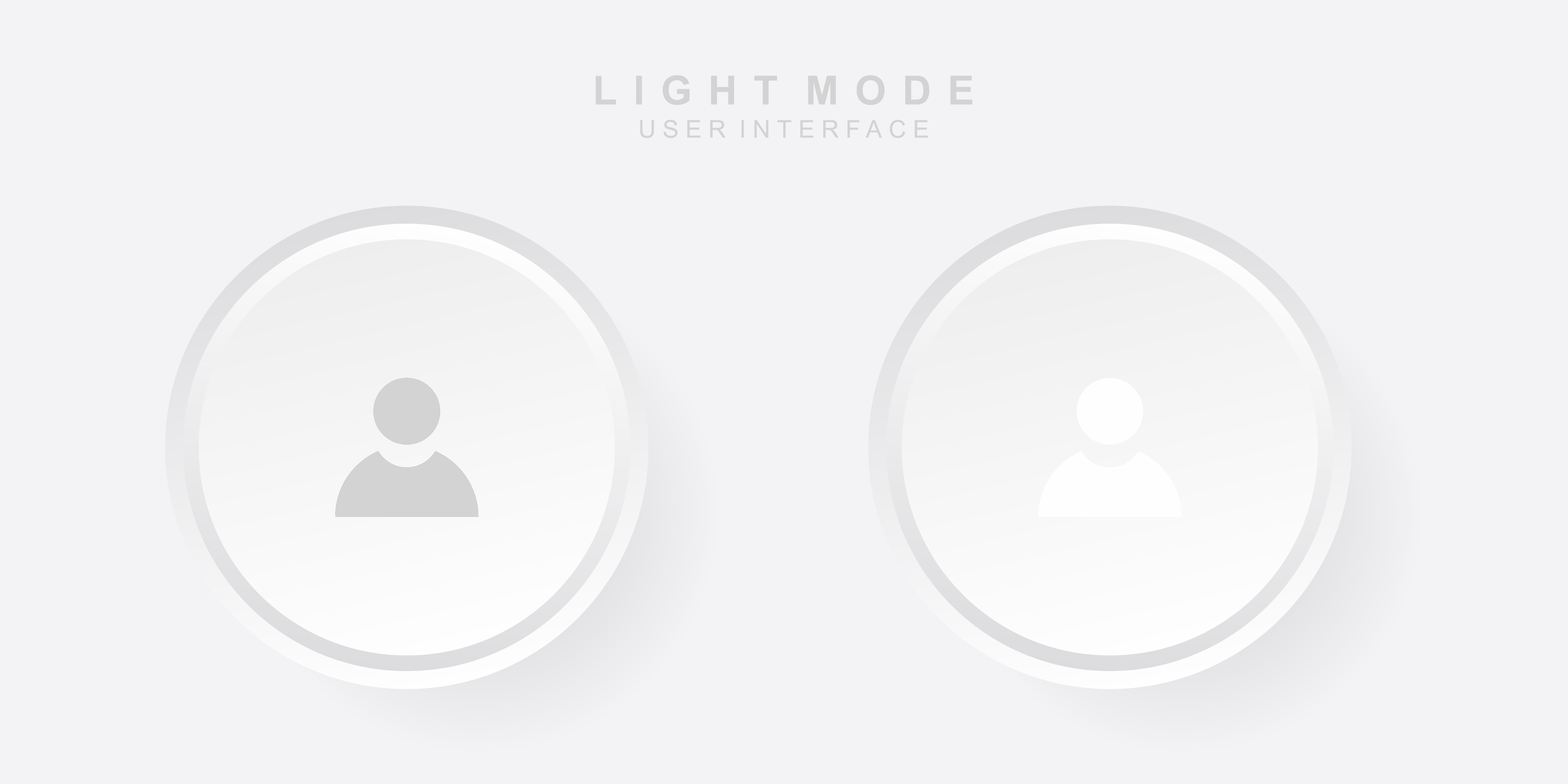 Simple Creative Contact User Interface In Light Neumorphism Design