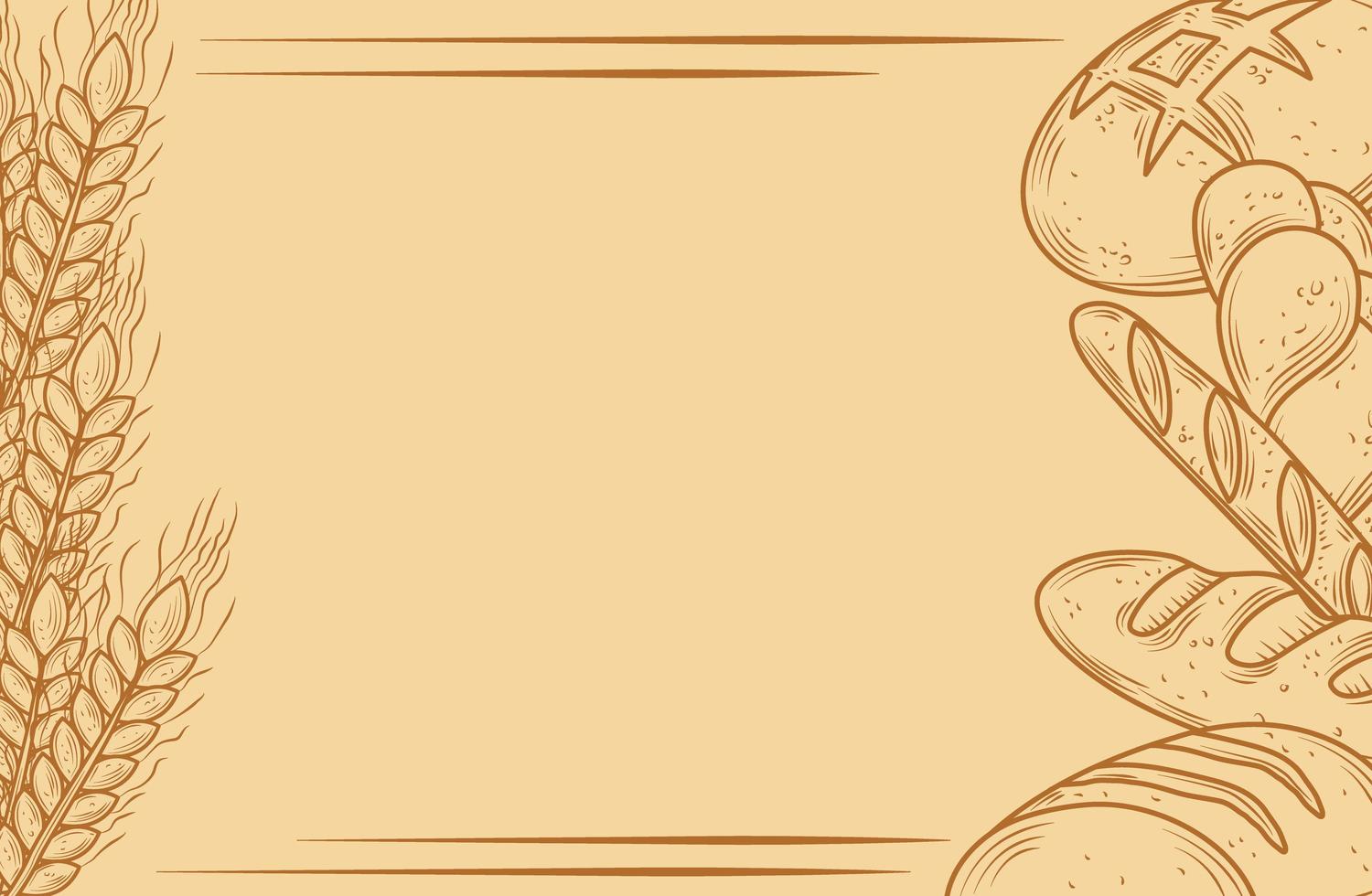 Rustic bread and bakery banner 1428611 Vector Art at Vecteezy Rustic bread and bakery banner 1428611 Vector Art at Vecteezy