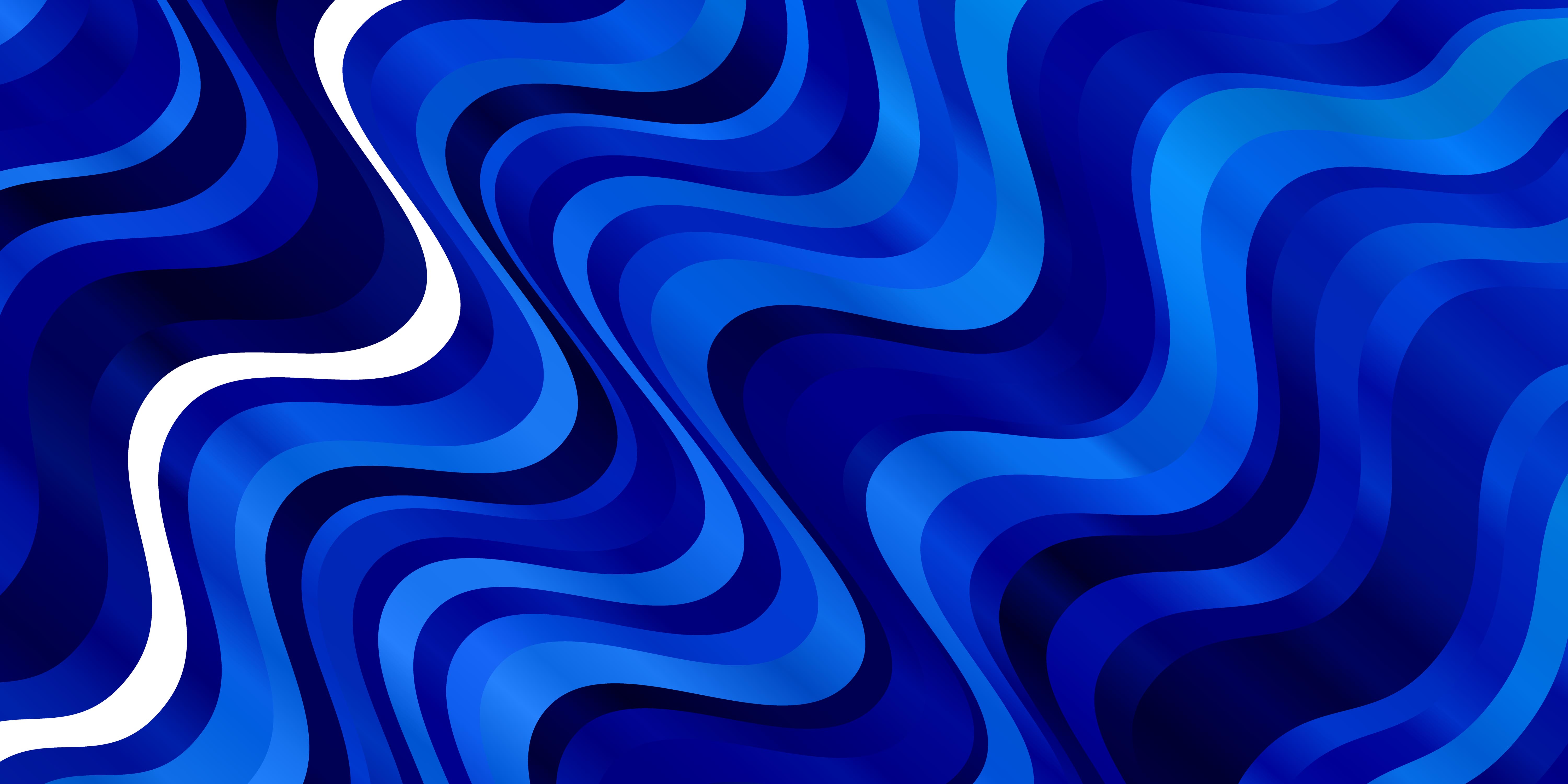Blue pattern with curves. 1432340 Vector Art at Vecteezy