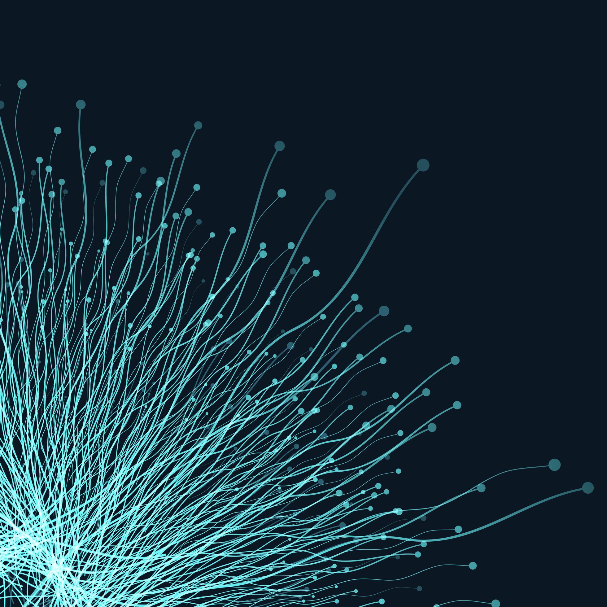 Abstract background with connections design 1433940 Vector Art at Vecteezy