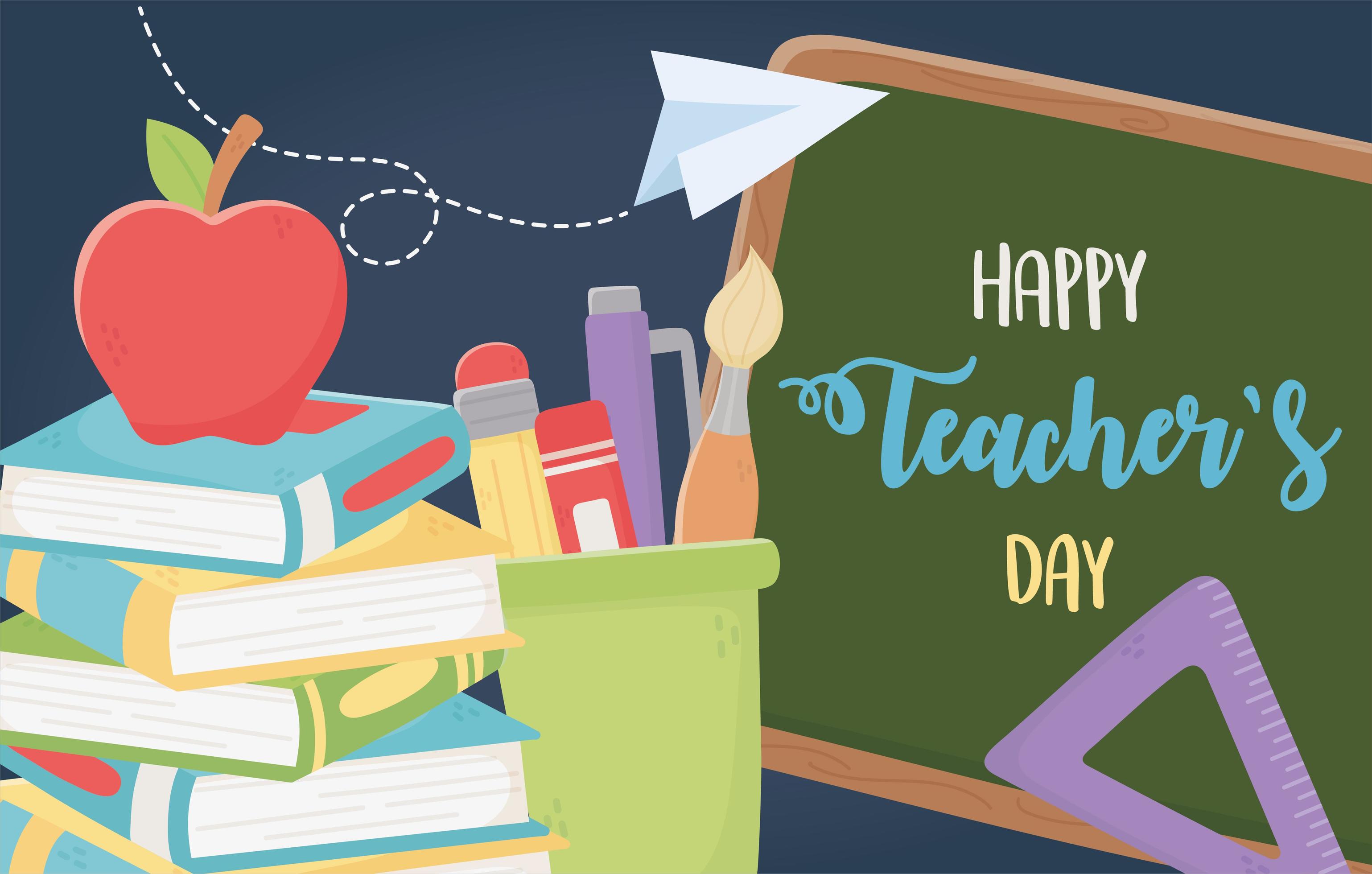 Happy Teacher s Day Celebration Banner 1434421 Vector Art At Vecteezy happy-teacher-s-day-celebration-banner-1434421-vector-art-at-vecteezy