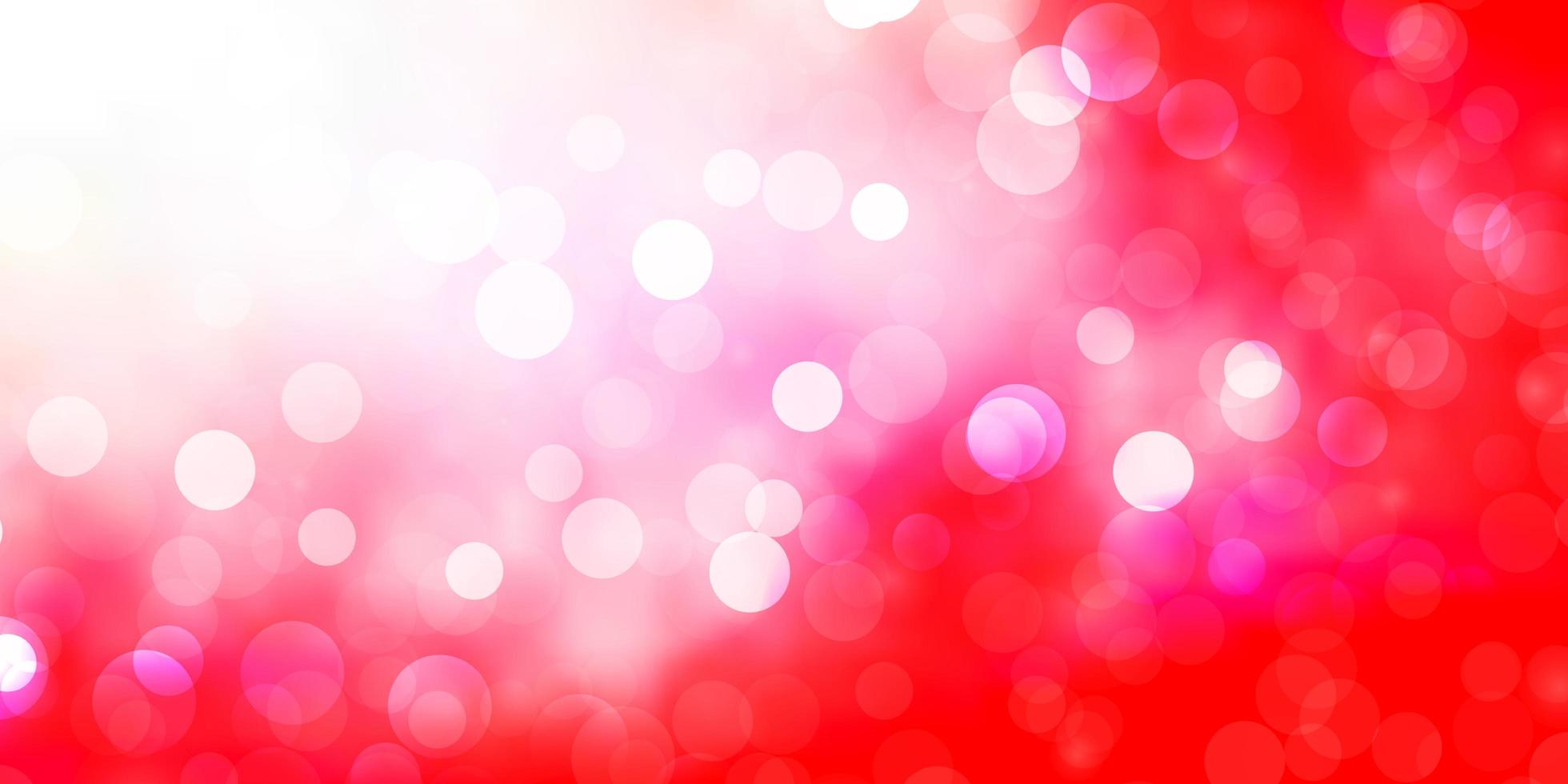 Red pattern with circles. 1435016 Vector Art at Vecteezy