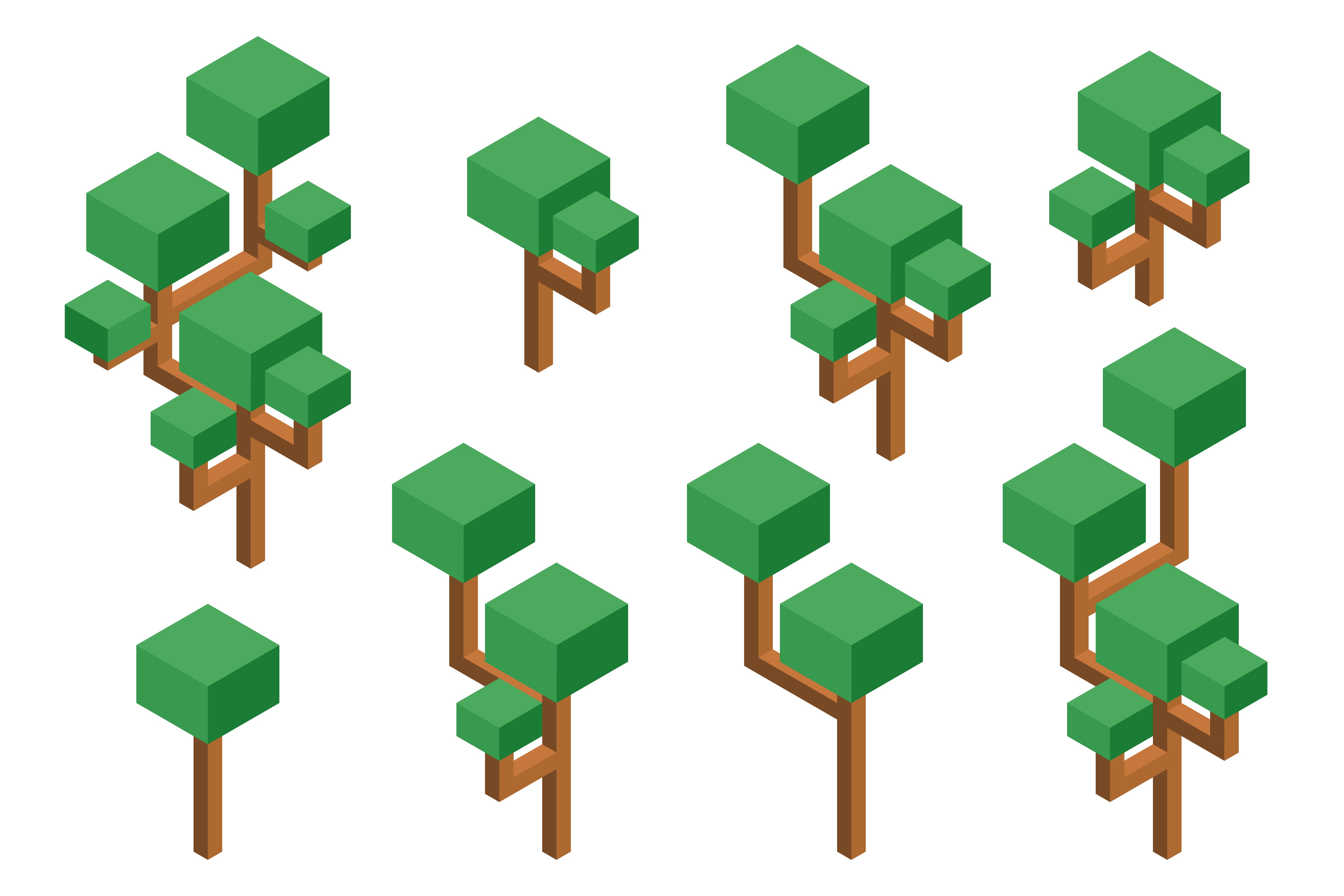 Isometric tree set 1437731 Vector Art at Vecteezy Isometric tree set 1437731 Vector Art at Vecteezy