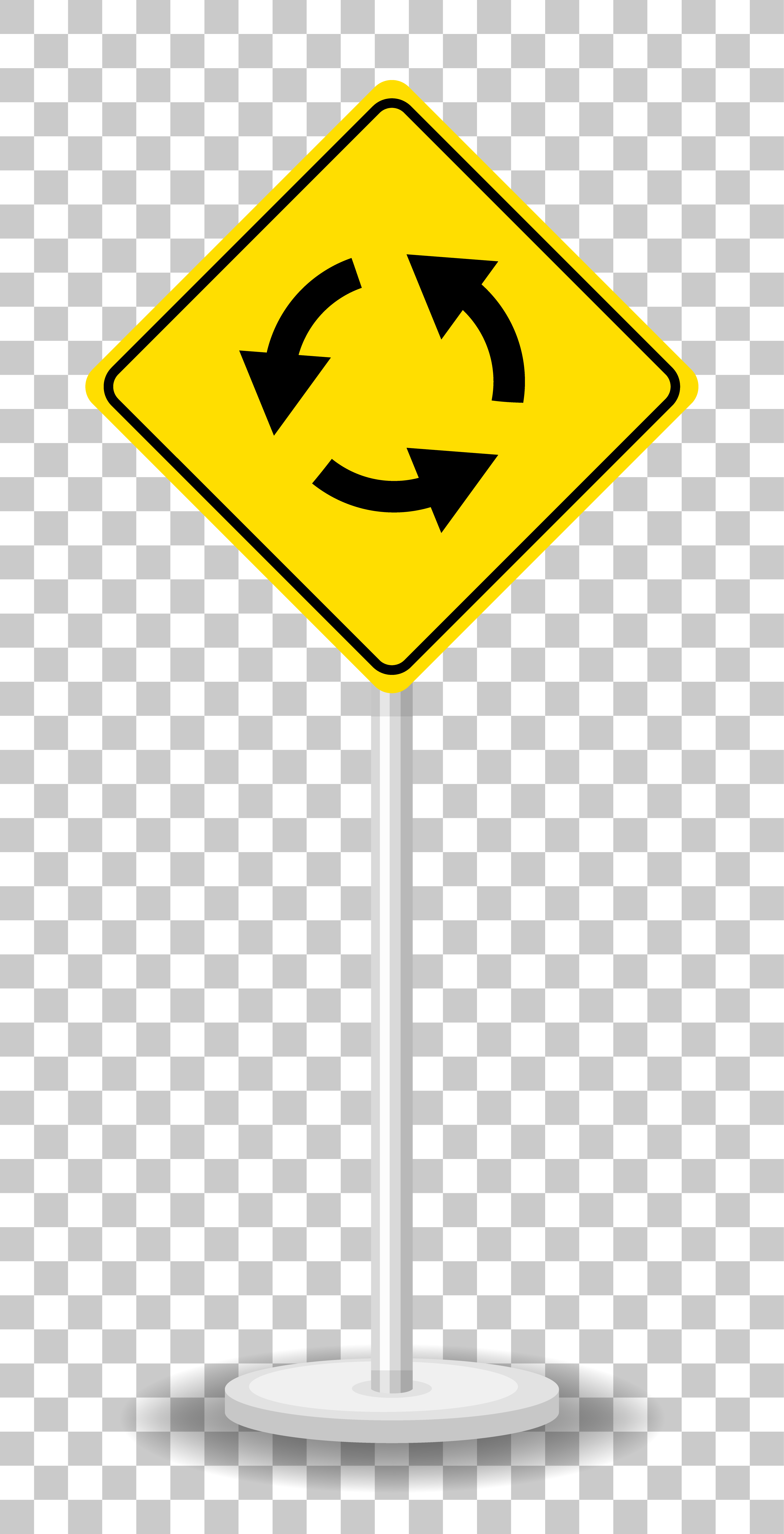 Roundabout sign isolated on transparent background 1482419 Vector Art ... Roundabout sign isolated on transparent background 1482419 Vector Art ...