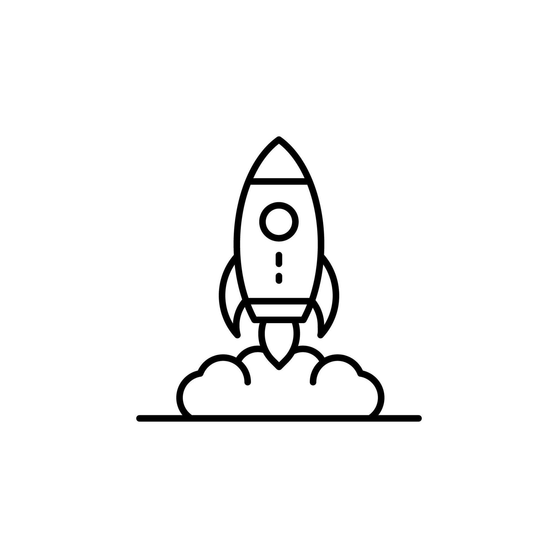 Rocket vector icon 1504950 Vector Art at Vecteezy