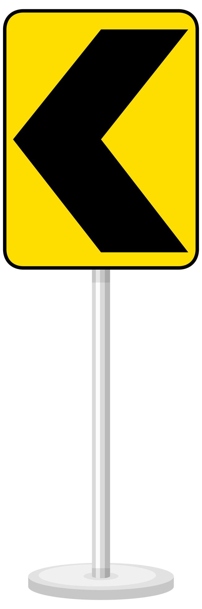 Yellow Traffic Warning sign On White Background 1541028 Vector Art At yellow-traffic-warning-sign-on-white-background-1541028-vector-art-at