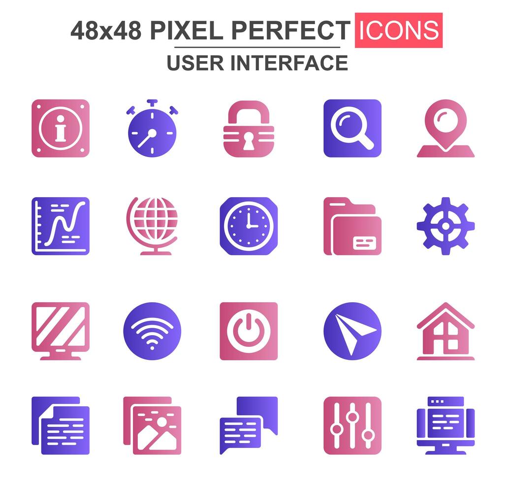 User interface glyph icon set 1545837 Vector Art at Vecteezy User interface glyph icon set 1545837 Vector Art at Vecteezy