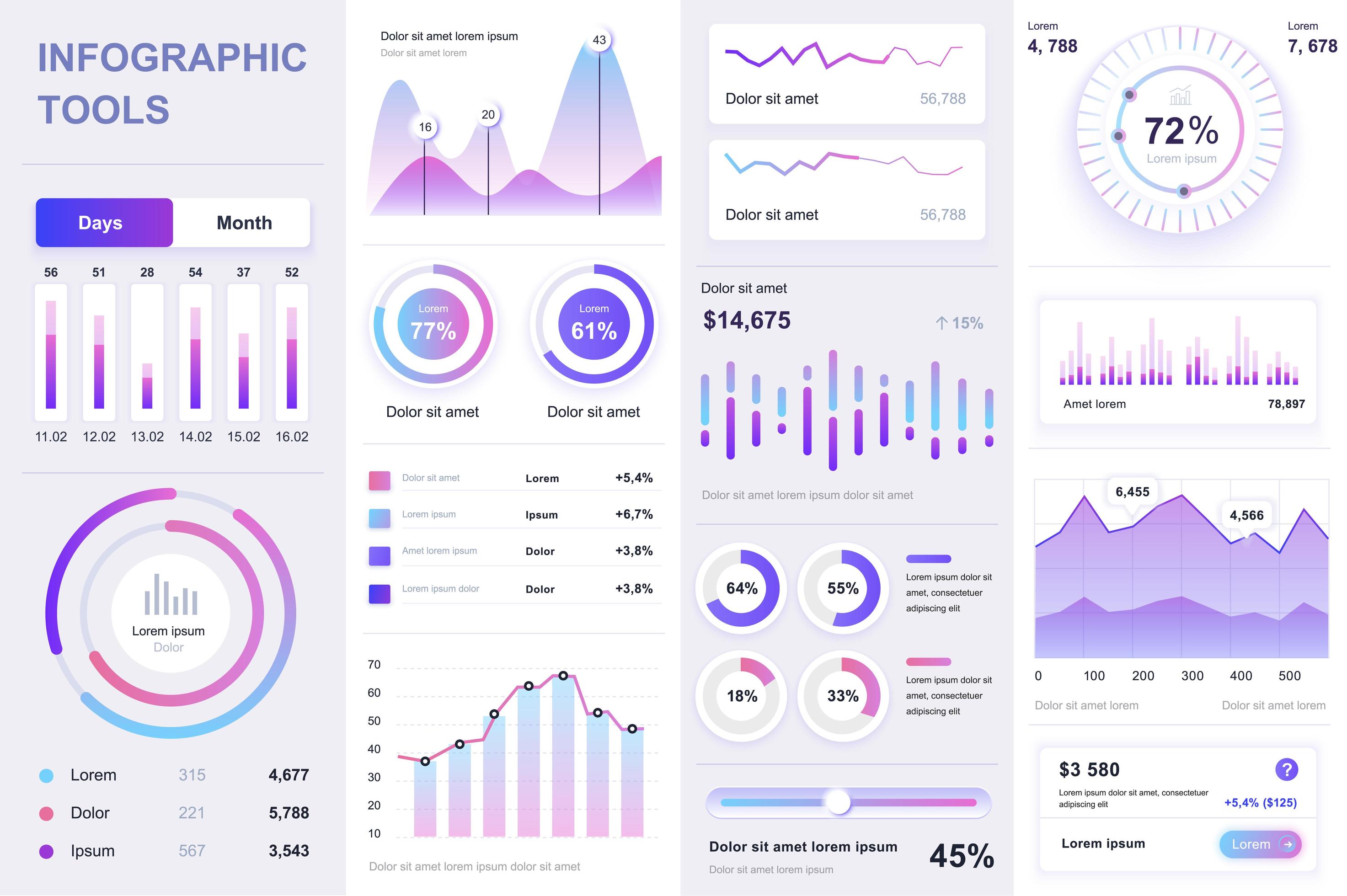 Bundle of UI, UX, KIT infographic elements 1558809 Vector Art at Vecteezy