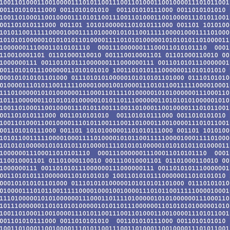 Binary Computer Code Seamless Pattern 1631369 Vector Art At Vecteezy