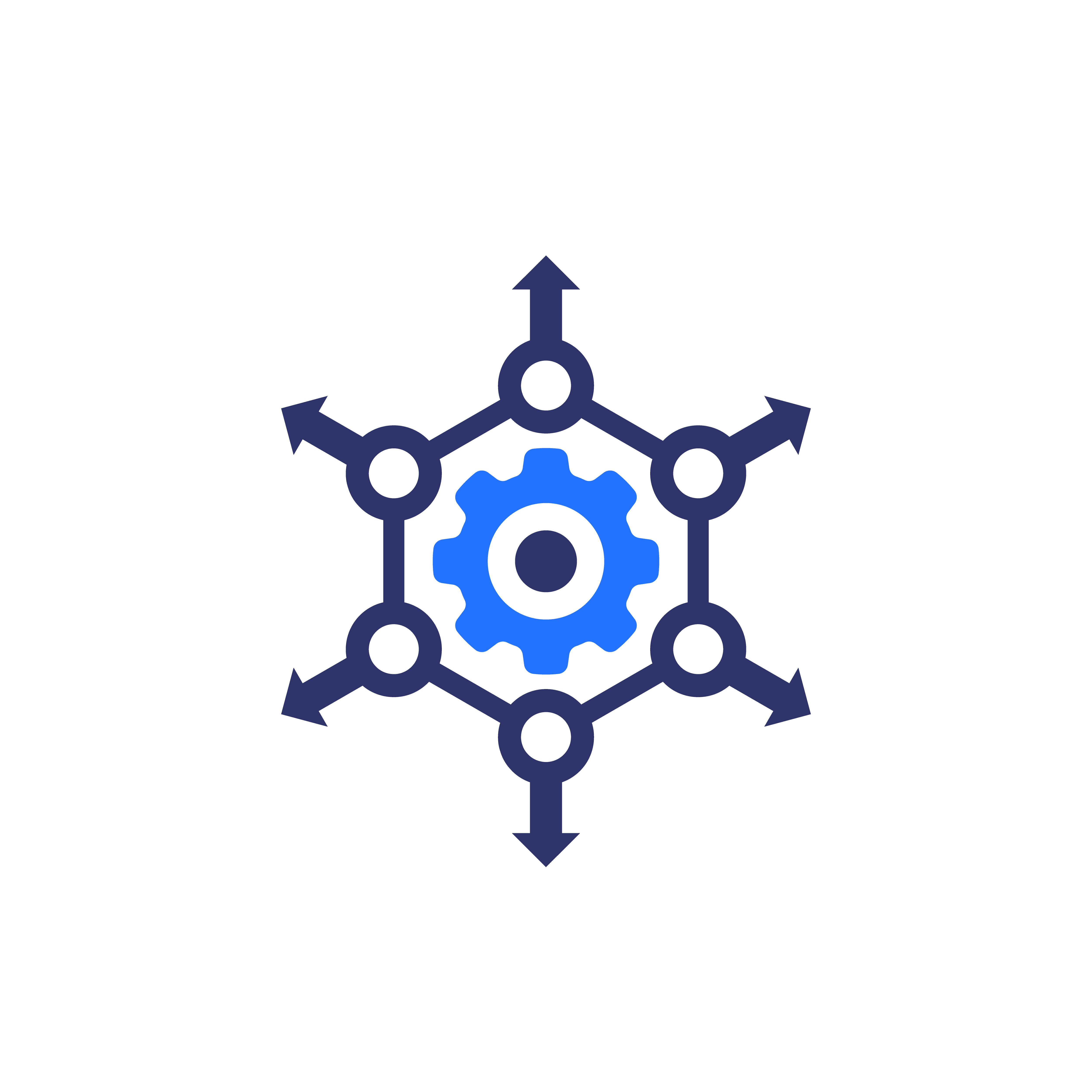 Distribution process icon on white 1631546 Vector Art at Vecteezy