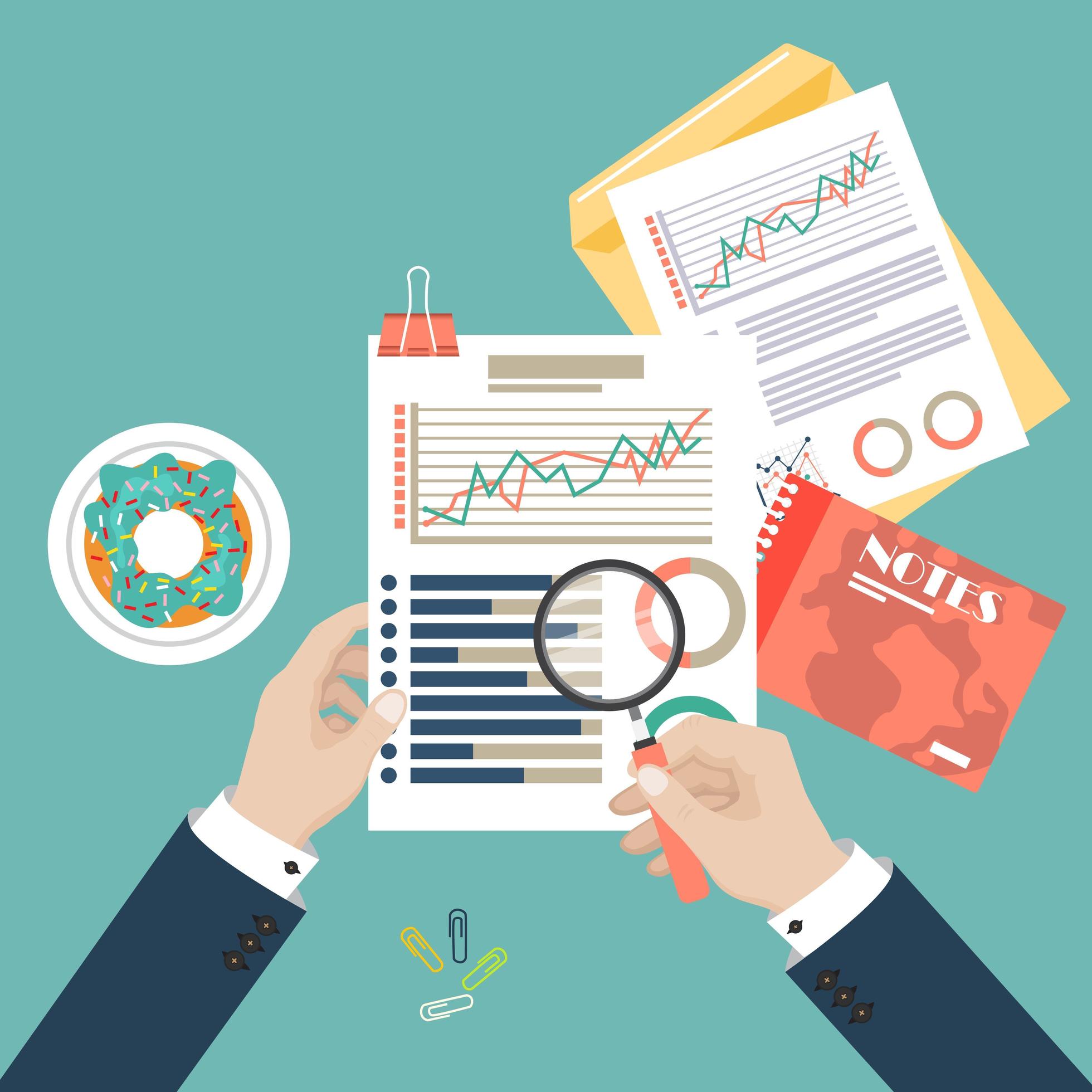 Auditing Tax Process Concept 1632167 Vector Art At Vecteezy