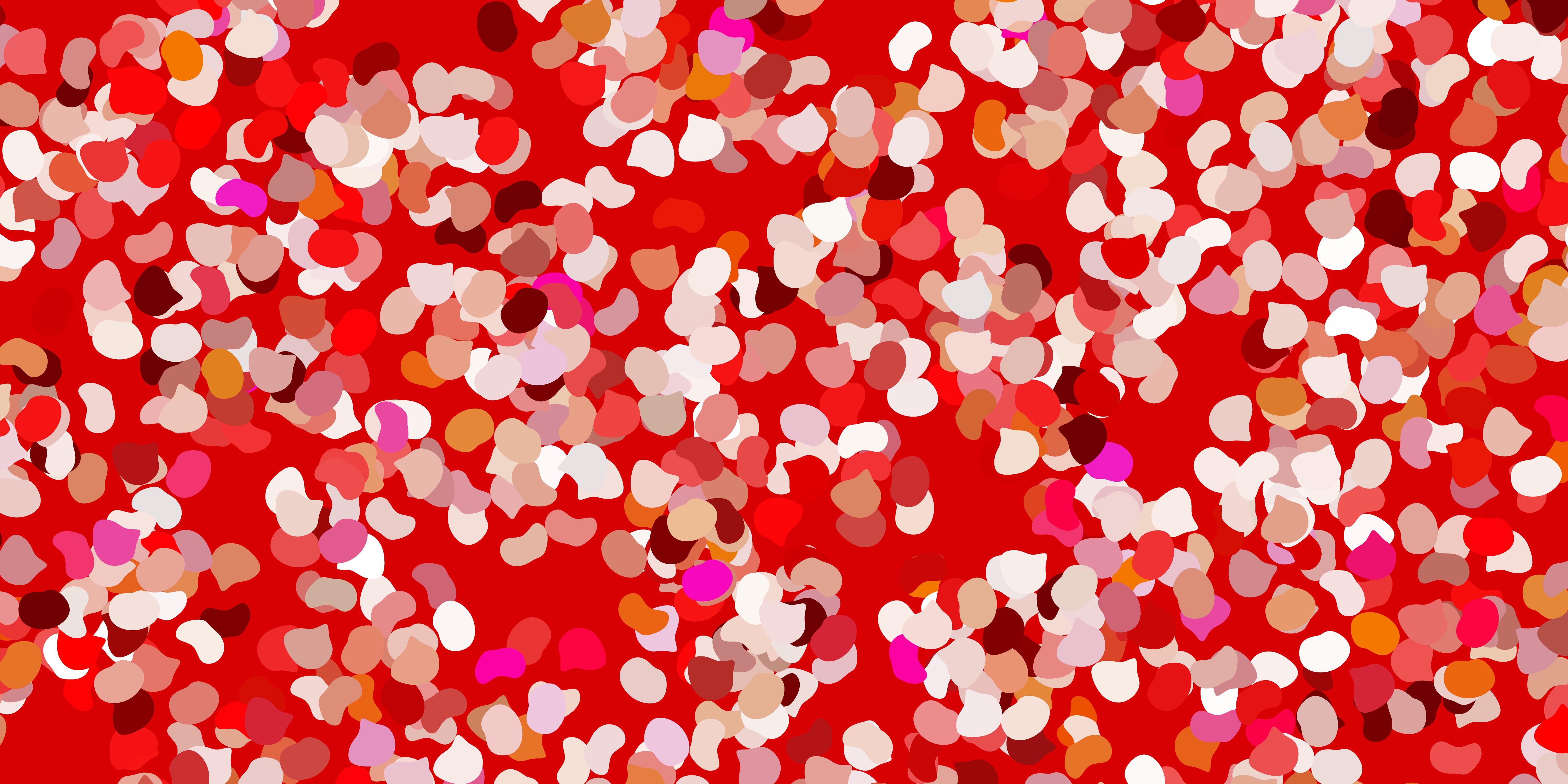Light Red Background With Random Forms 1663767 Vector Art At Vecteezy