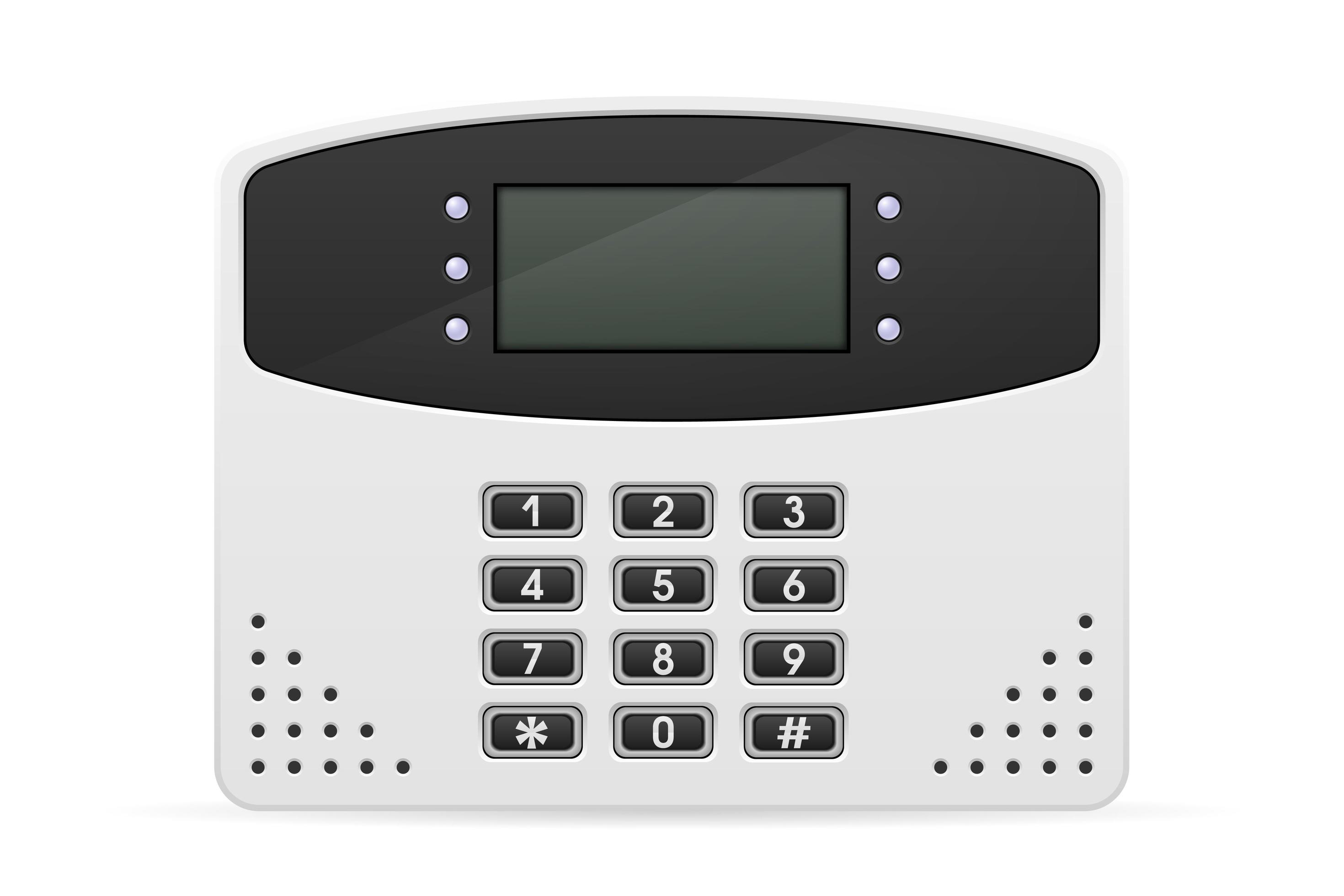 Home security system 1735838 Vector Art at Vecteezy