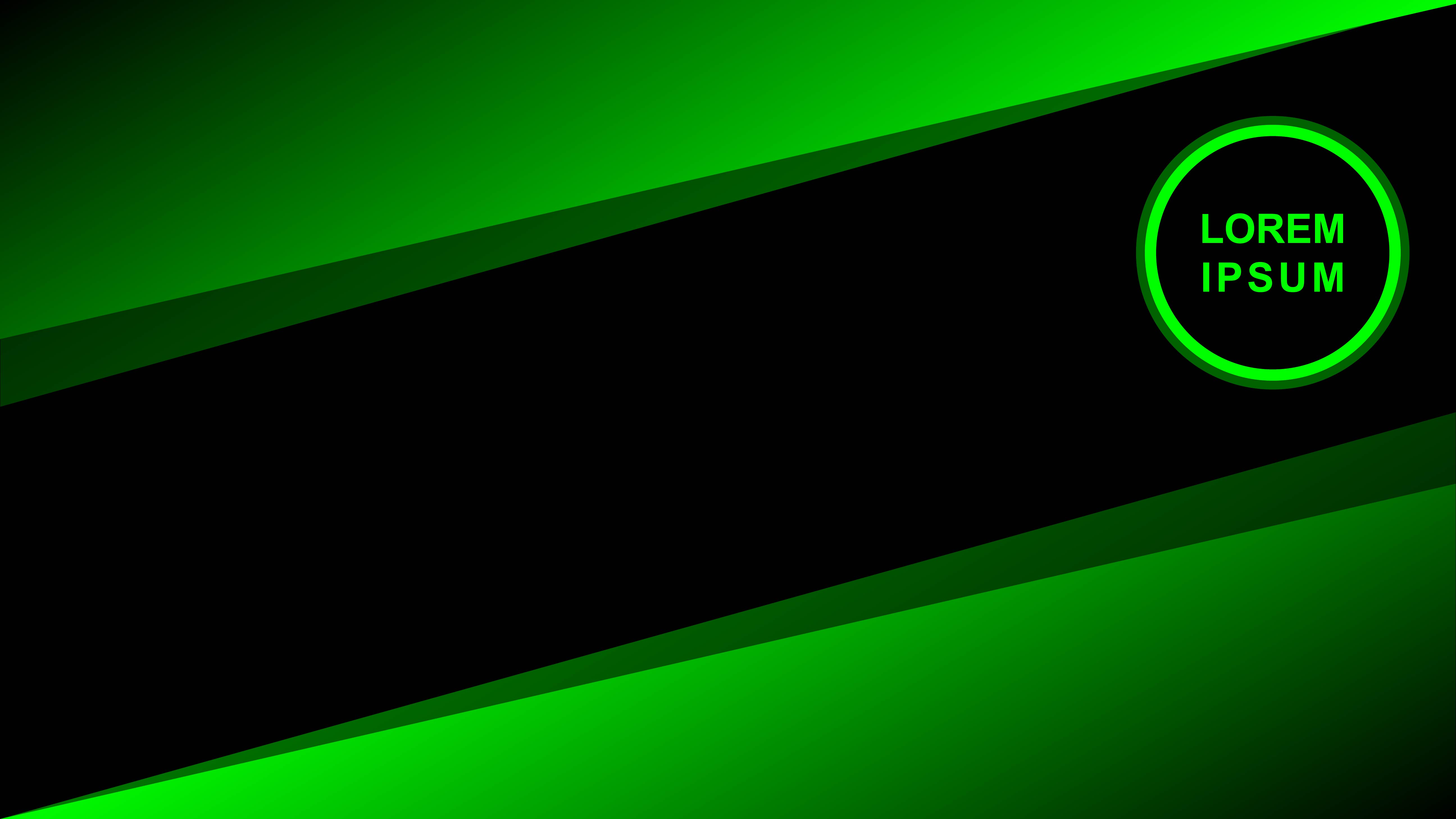 Abstract Background Of Black Green Colorful With Circle 1742464 Vector