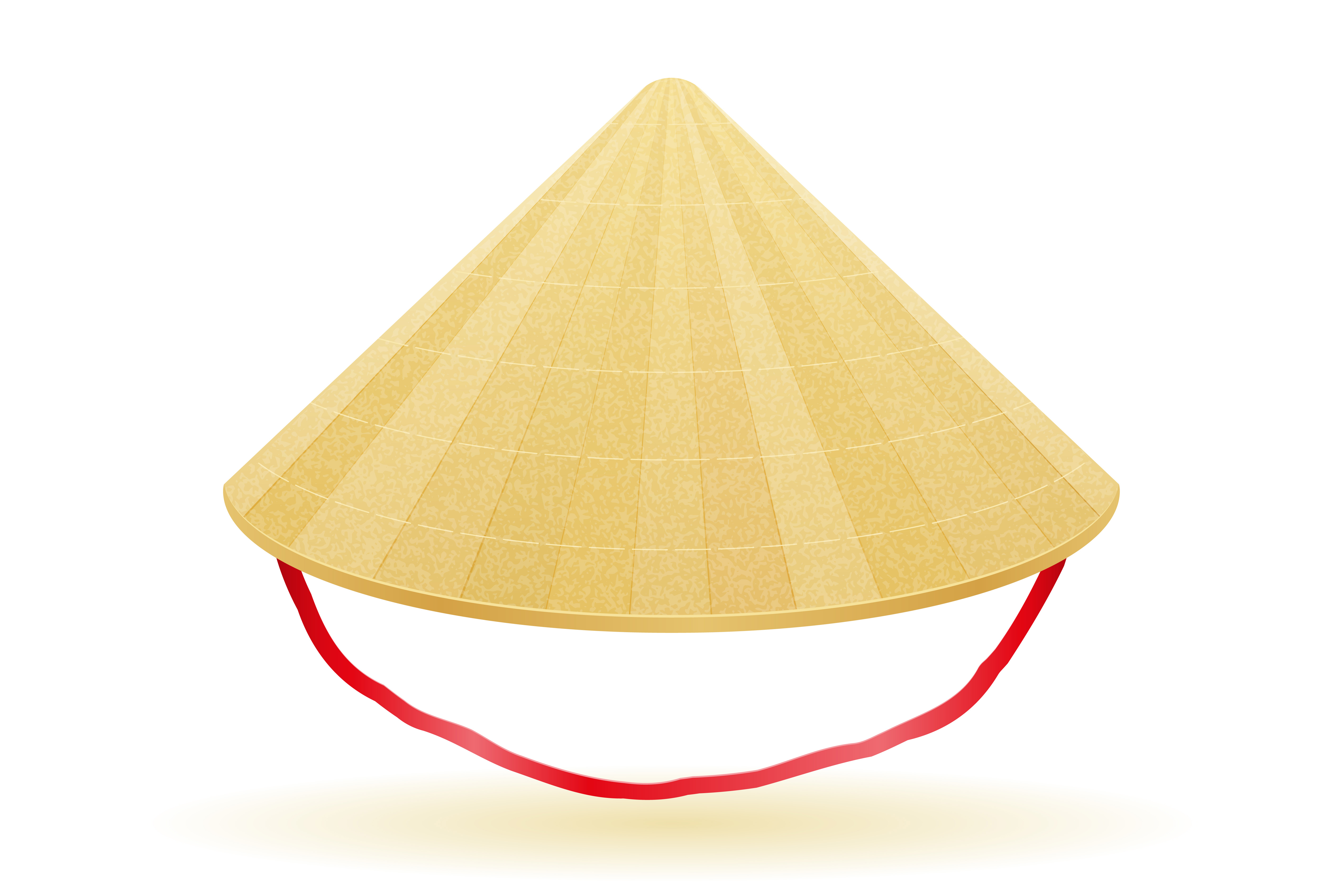 Asian Straw Traditional Hat 1750538 Vector Art At Vecteezy