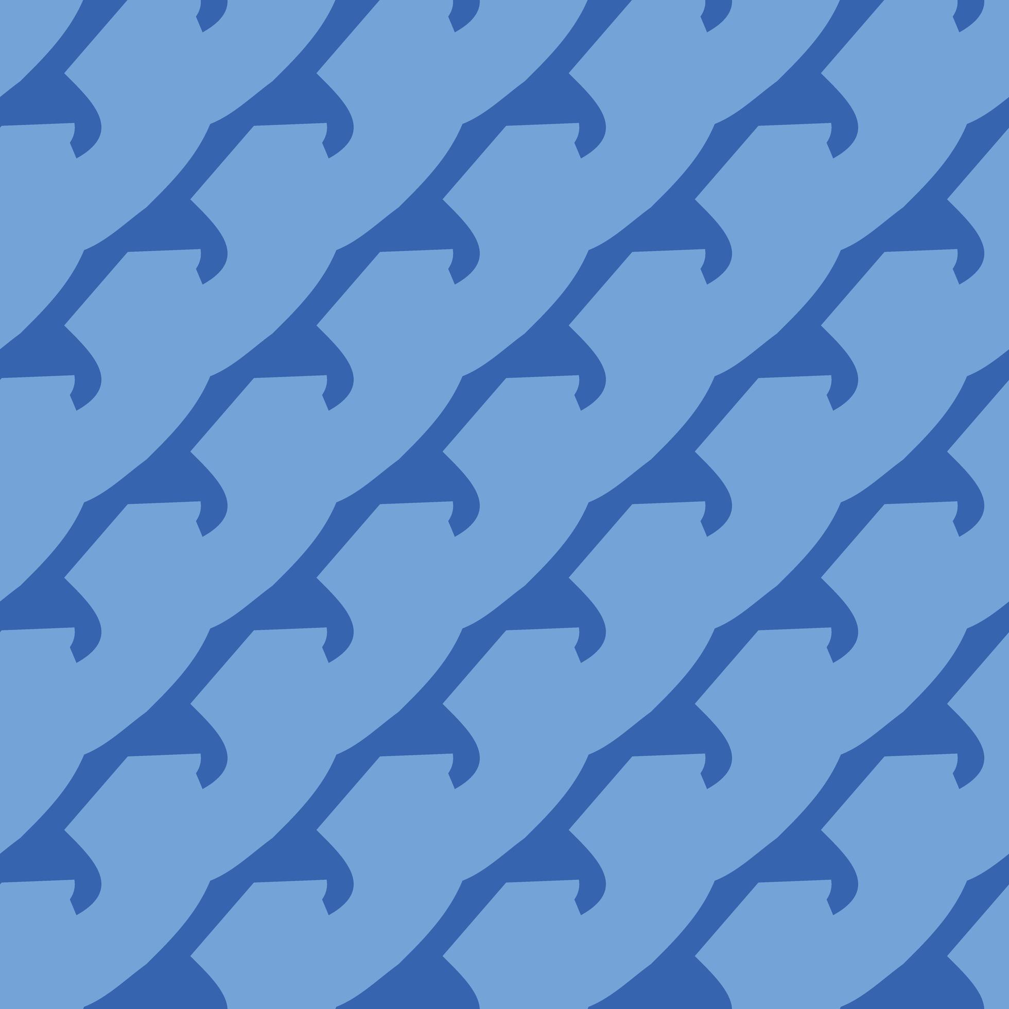 Hand drawn blue abstract shape pattern 1752187 Vector Art at Vecteezy