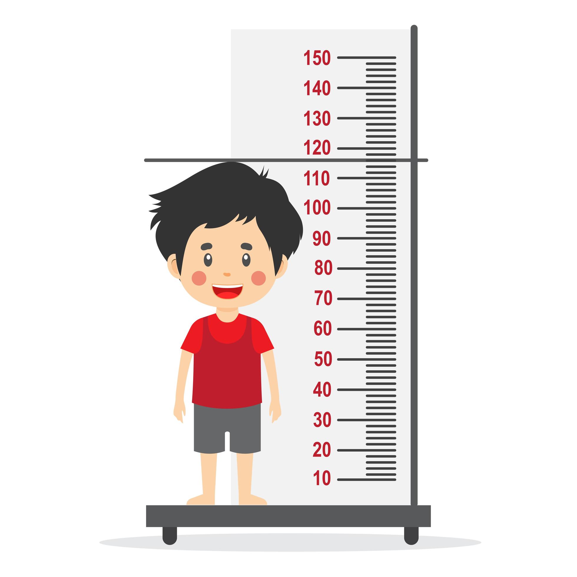 Cartoon Boy Measuring Height Little Girl Vector Image – NBKomputer Cartoon Boy Measuring Height Little Girl Vector Image – NBKomputer