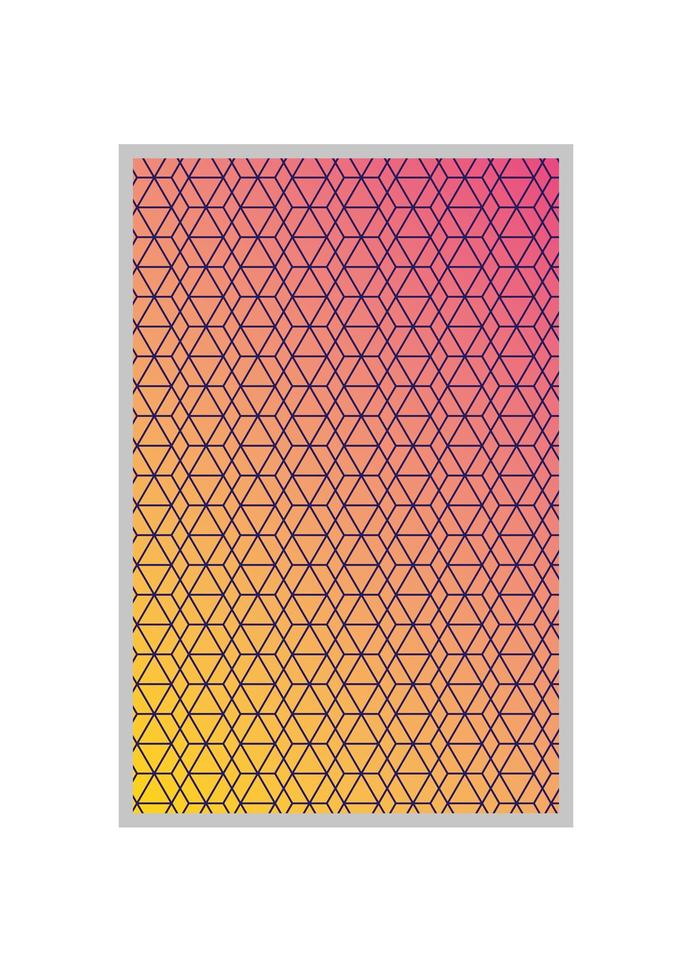 Pink with yellow gradient and pattern background 1761307 Vector Art at ...
