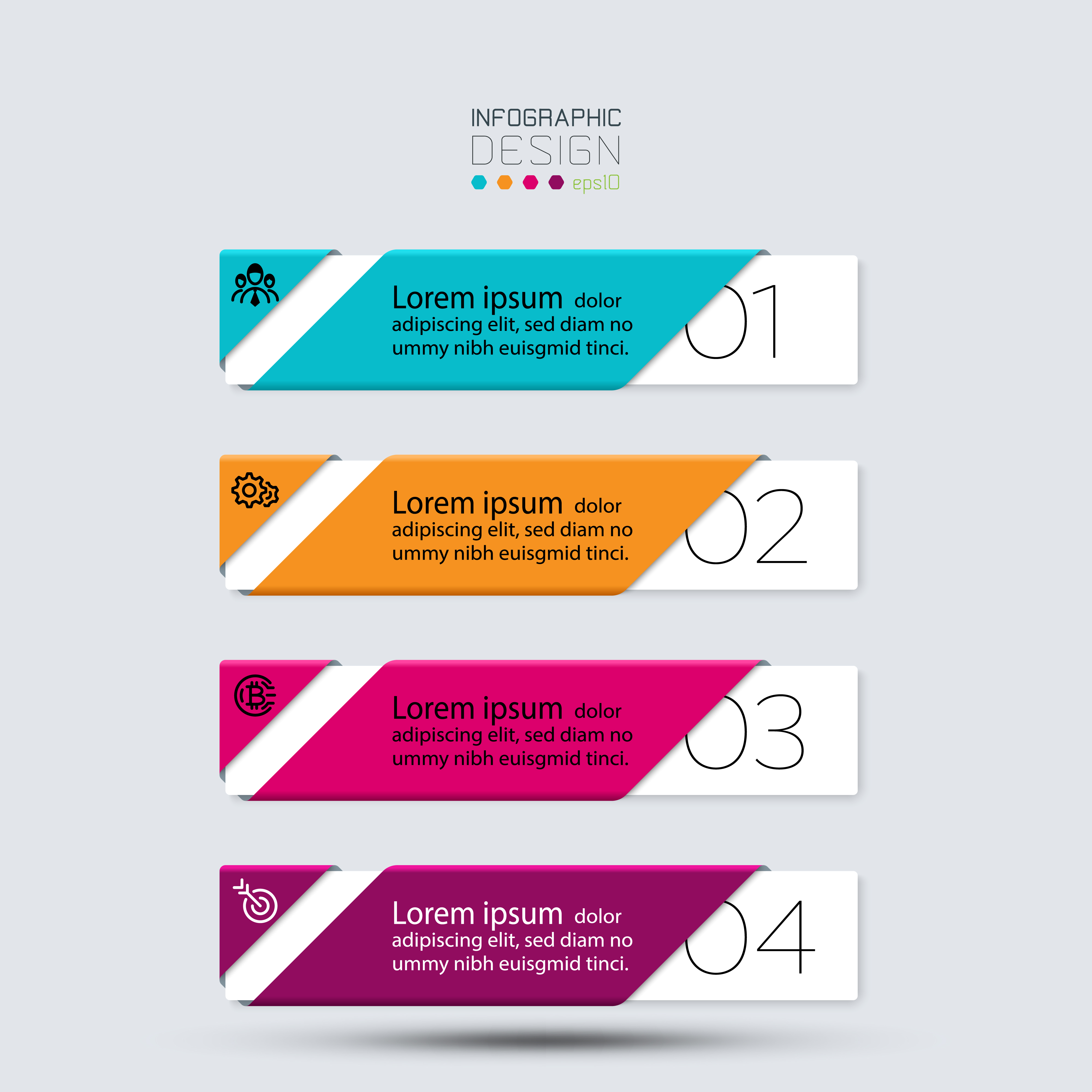 Rectangular label set 1811449 Vector Art at Vecteezy