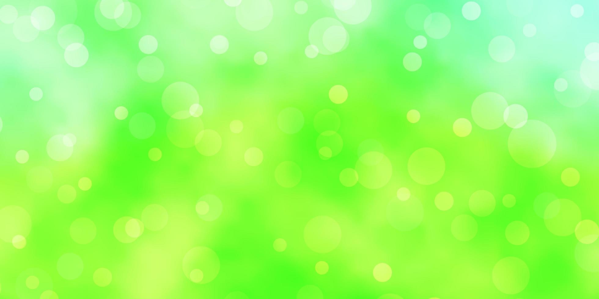 Plantilla De Vector Verde Claro Con Círculos 1813209 Vector En Vecteezy