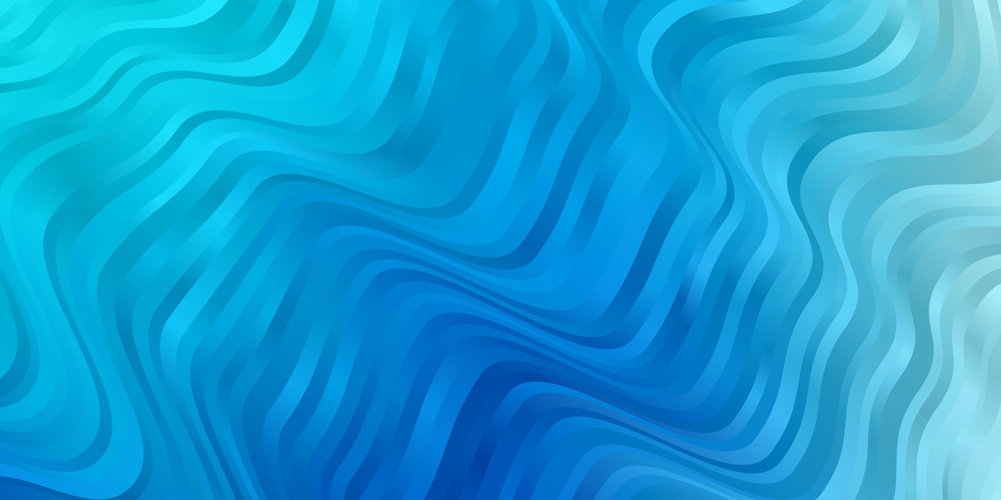 Light BLUE vector pattern with curved lines. 1814242 Vector Art at Vecteezy