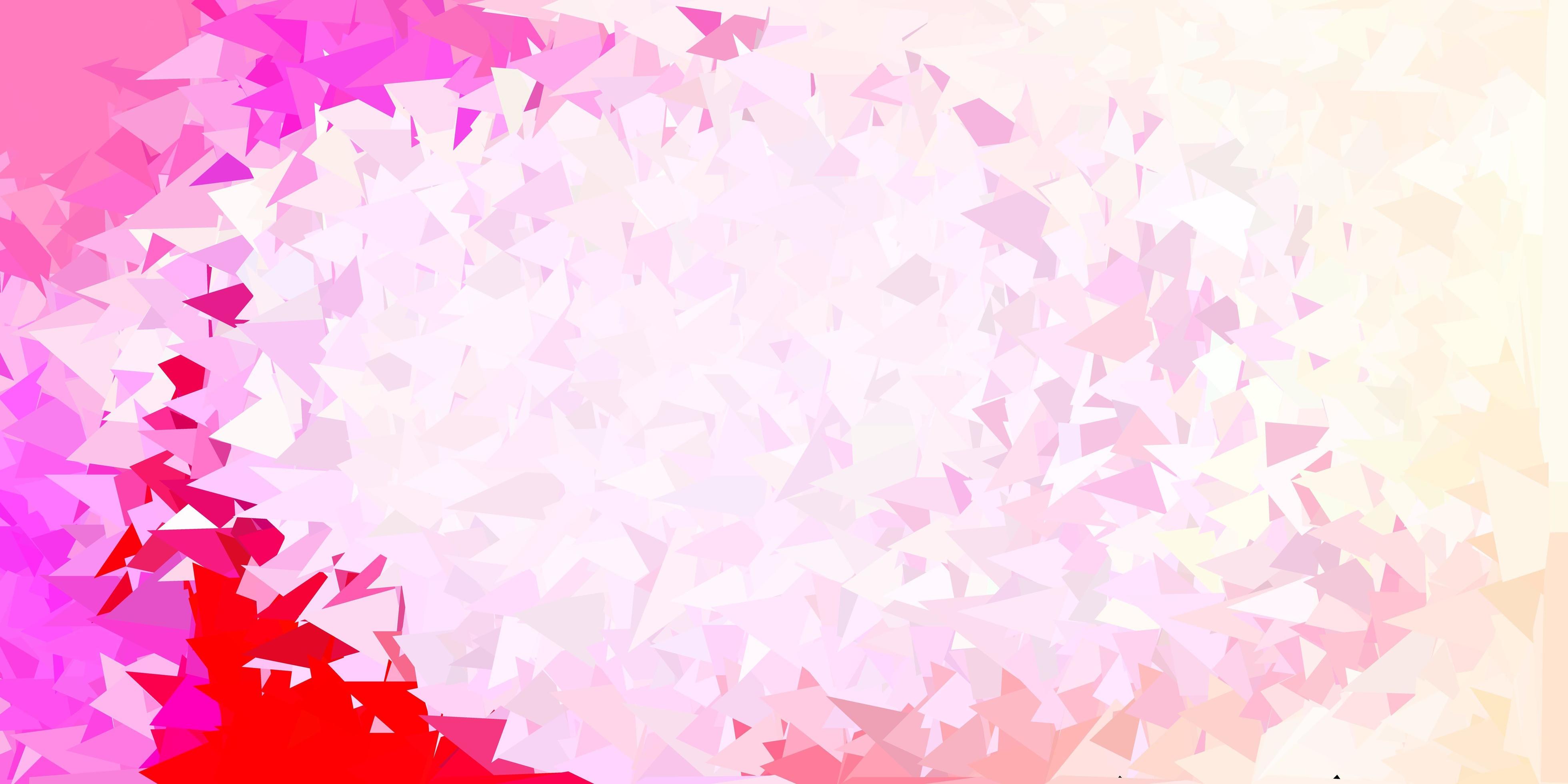 Light pink vector geometric polygonal wallpaper. 1814293 Vector Art at ...