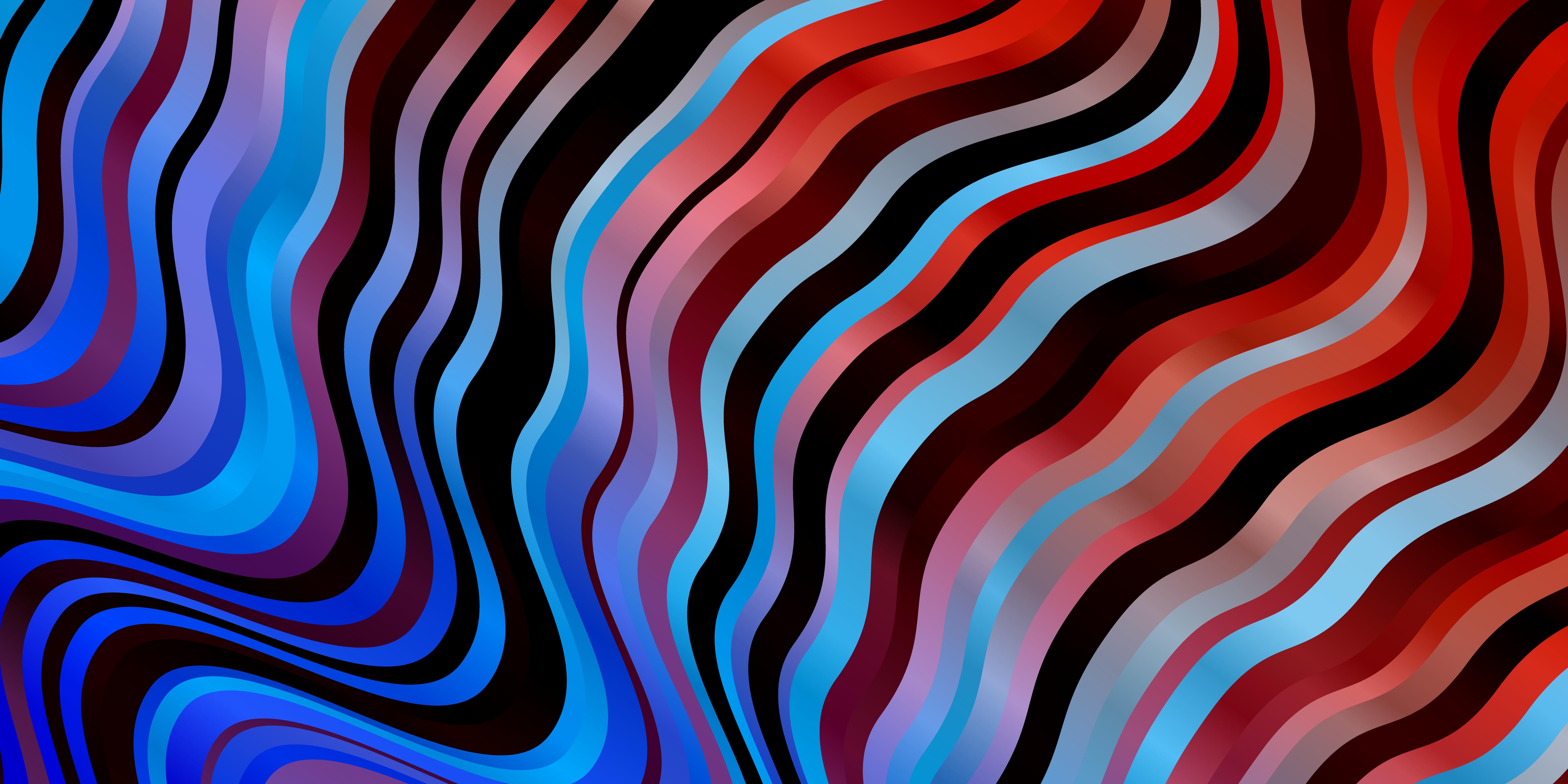 Light Blue Red Vector Texture With Wry Lines 1820481 Vector Art At