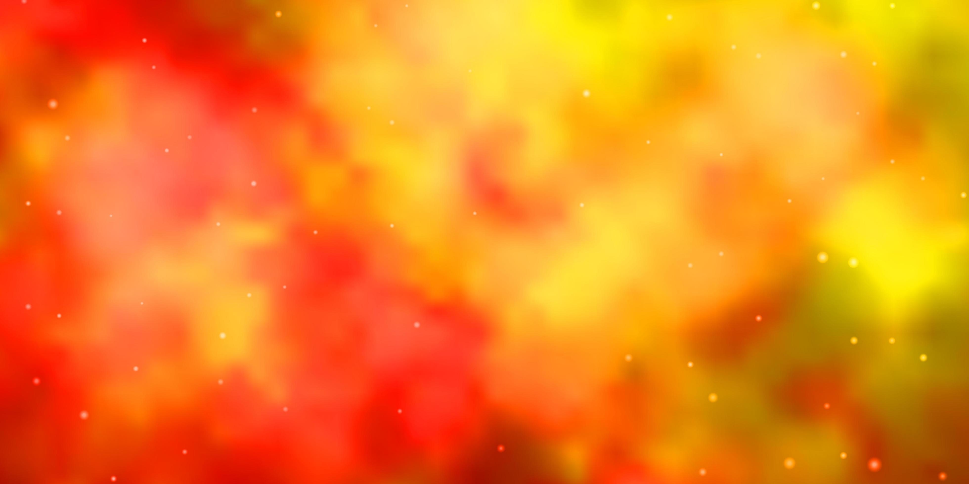 Light Orange Vector Pattern With Abstract Stars 1823794 Vector Art At Vecteezy