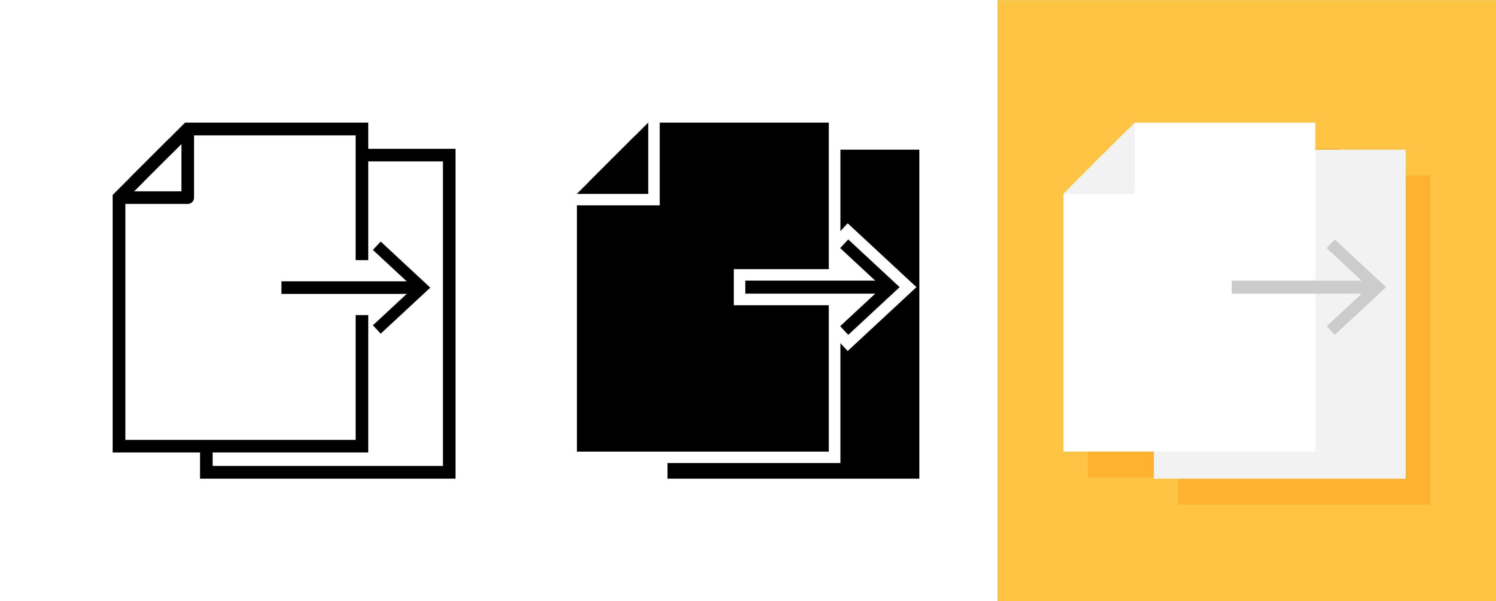Copy Or Duplicate Icon Set 1828686 Vector Art At Vecteezy