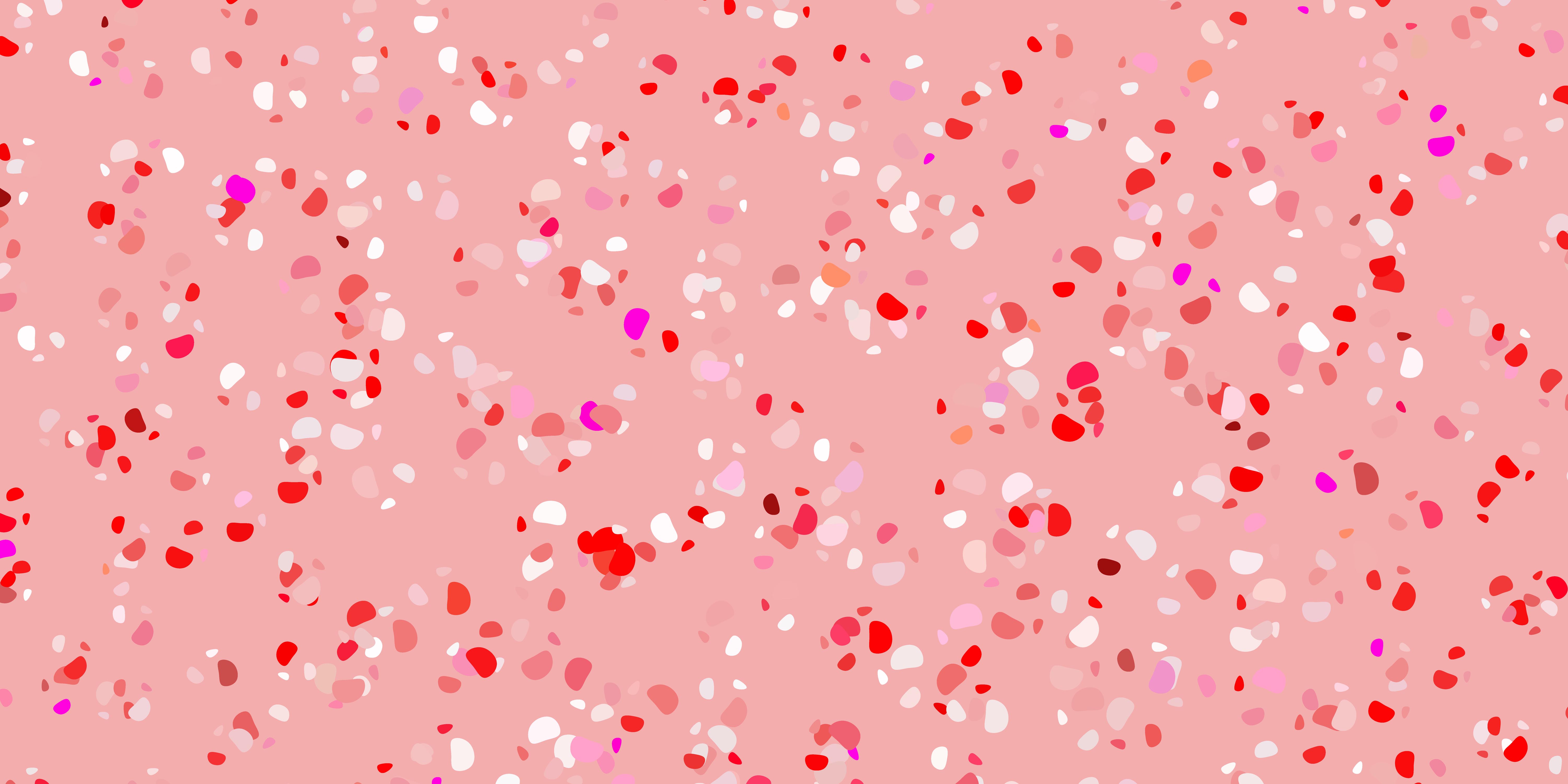 Light Red Vector Background With Random Forms 1839102 Vector Art At Vecteezy