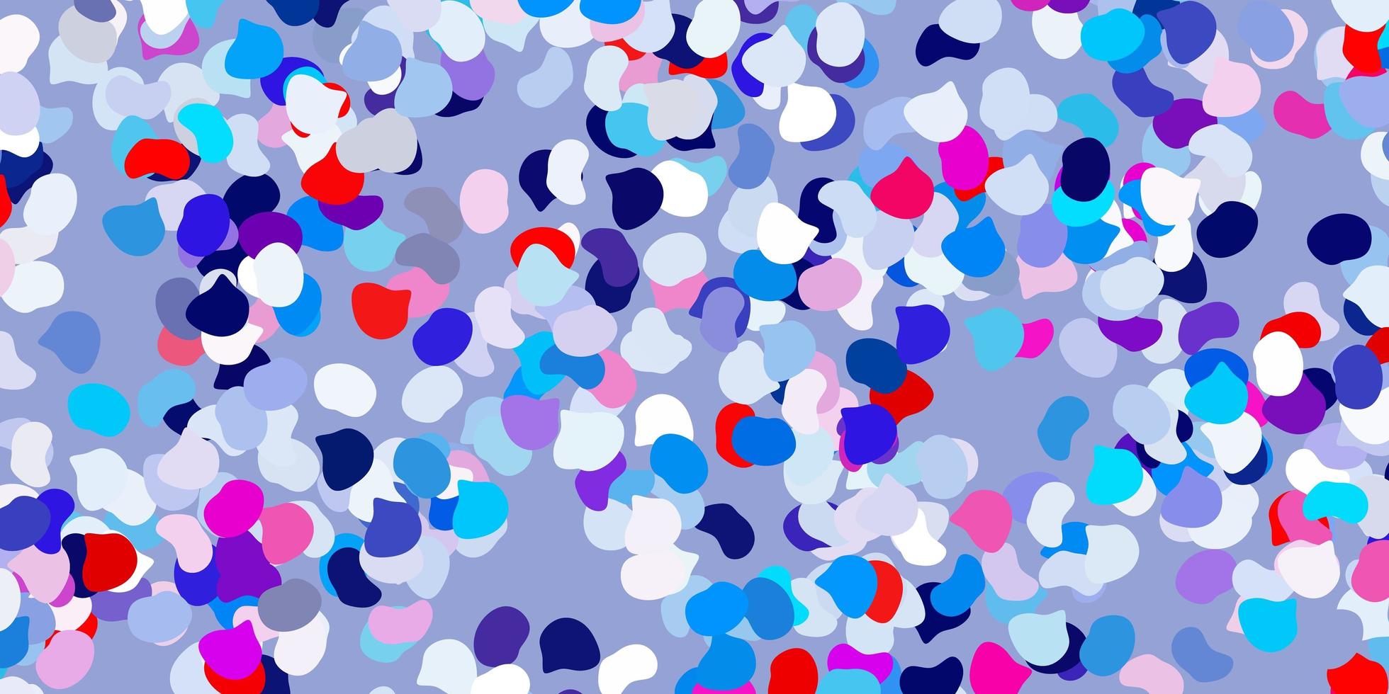 Light Blue Red Vector Background With Random Forms 1841736 Vector Art