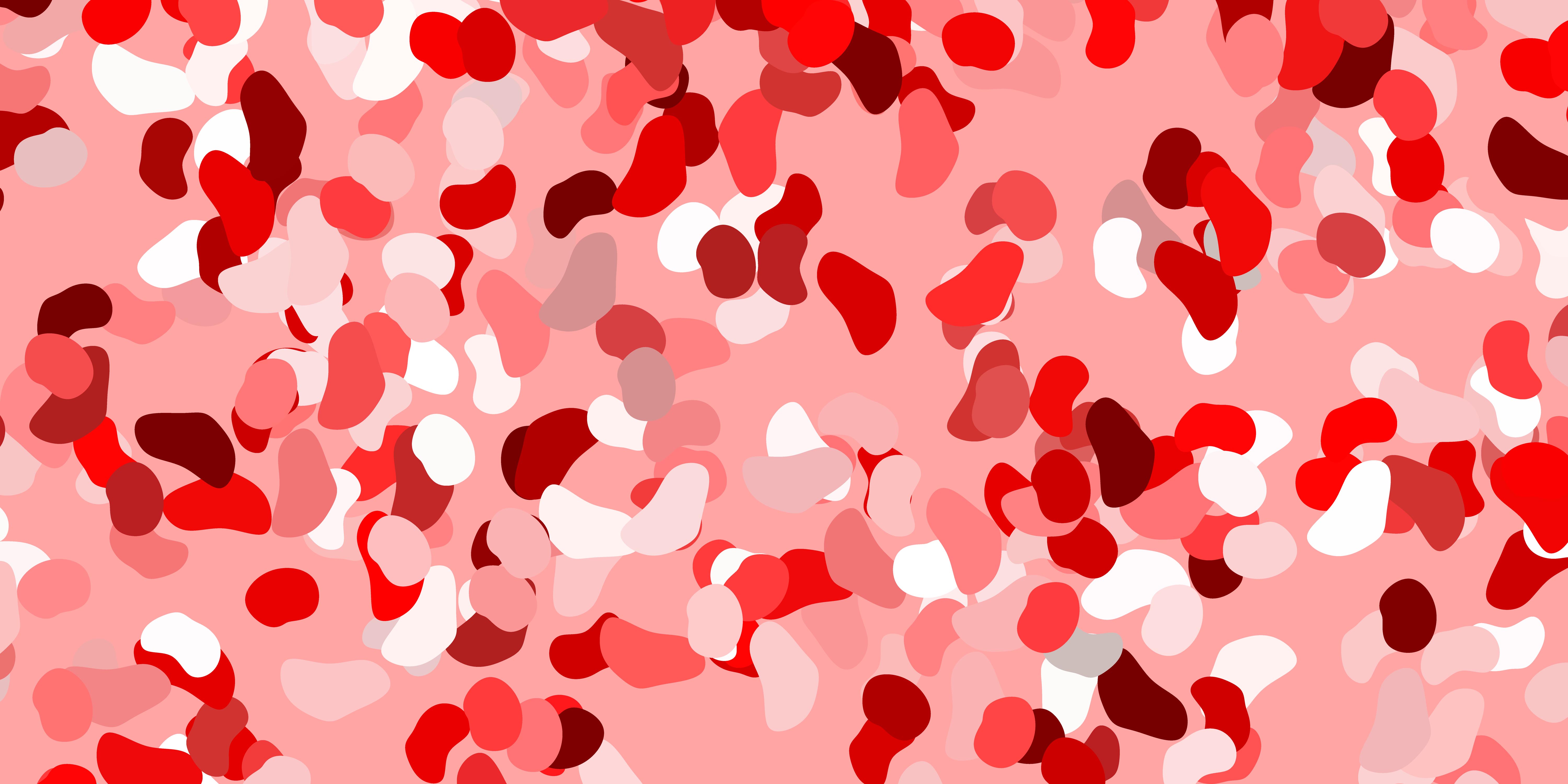 Light Red Vector Background With Random Forms 1842672 Vector Art At