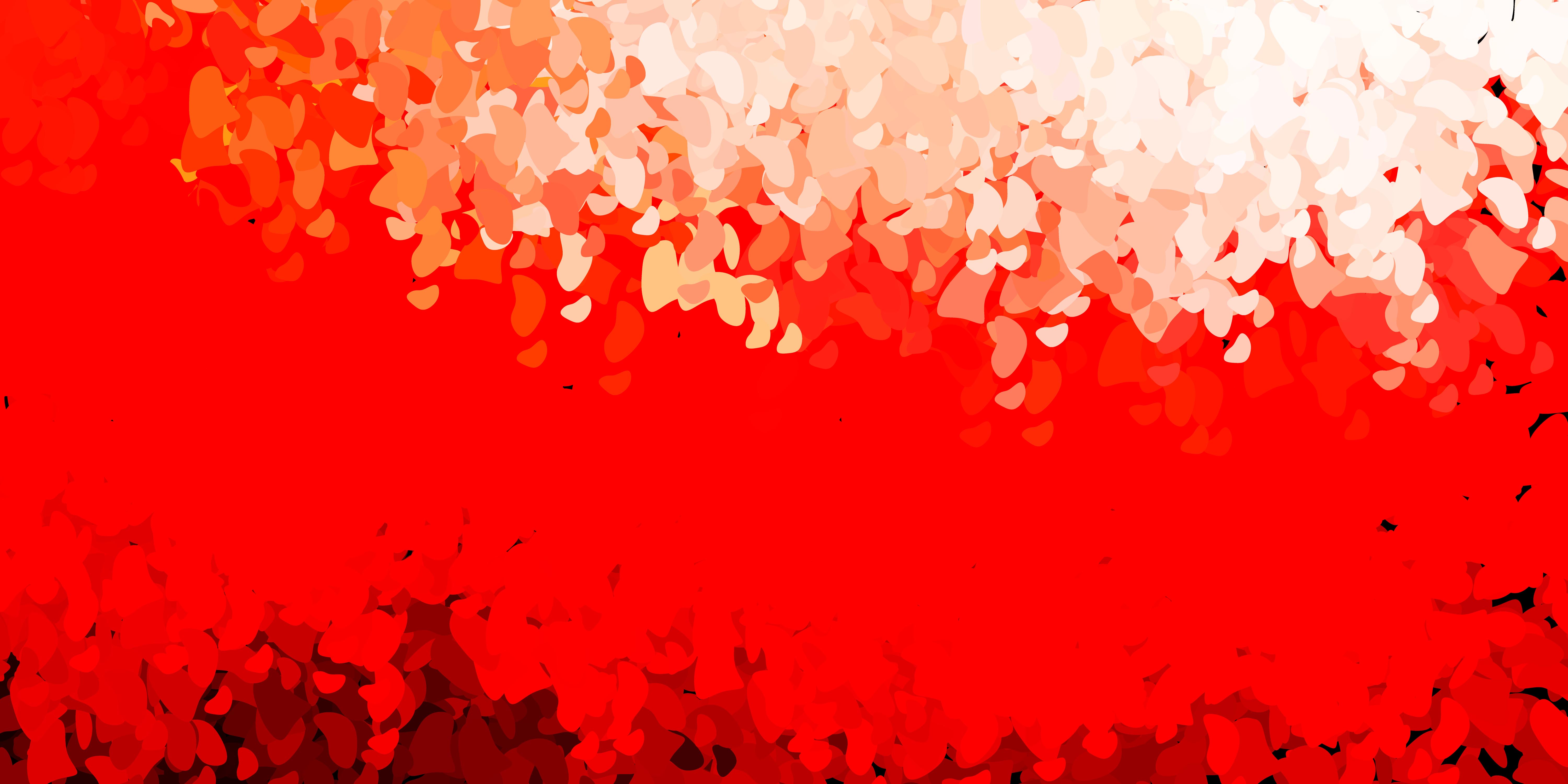 Light Red Vector Background With Random Forms 1843044 Vector Art At Vecteezy