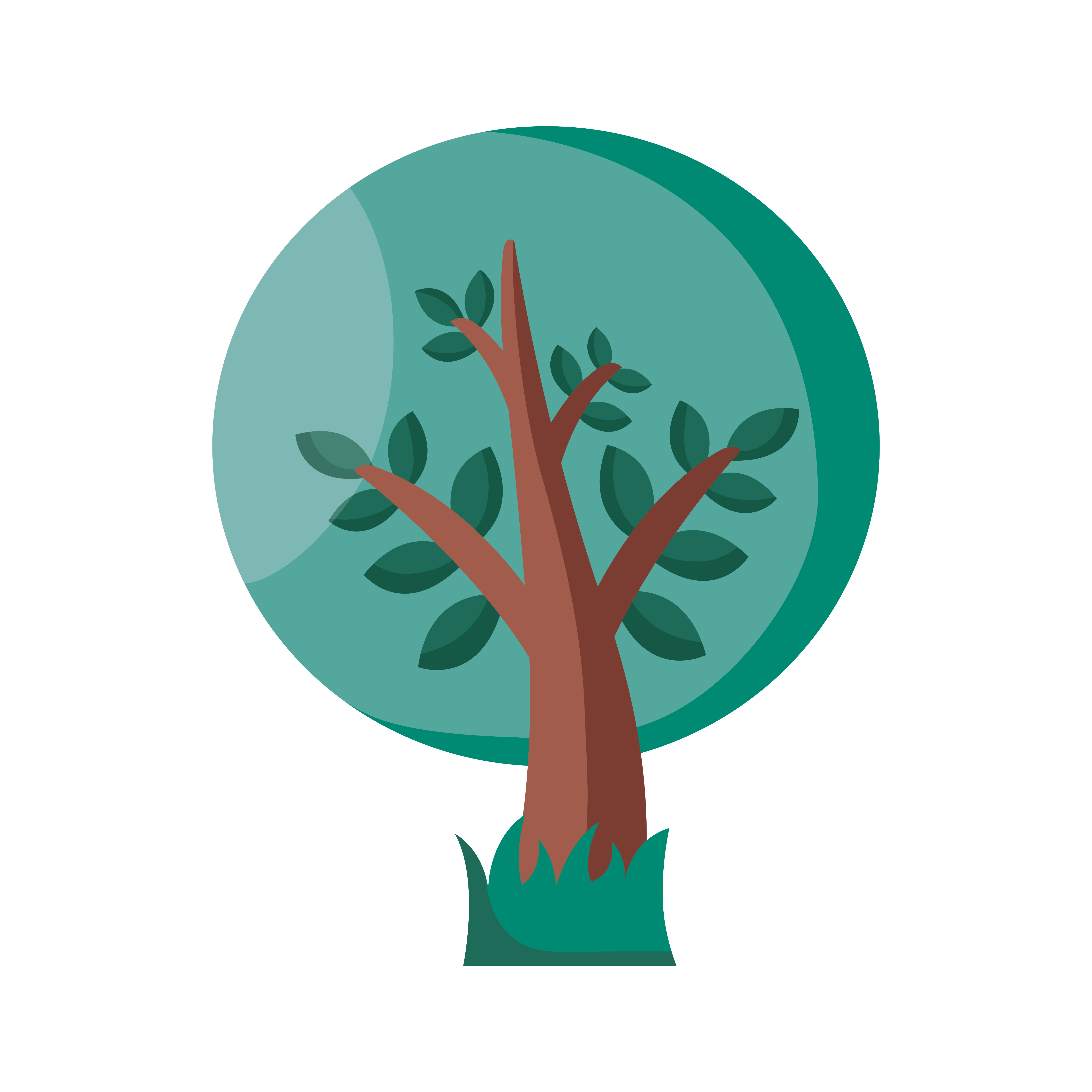 Tree detail style icon vector design 1848617 Vector Art at Vecteezy