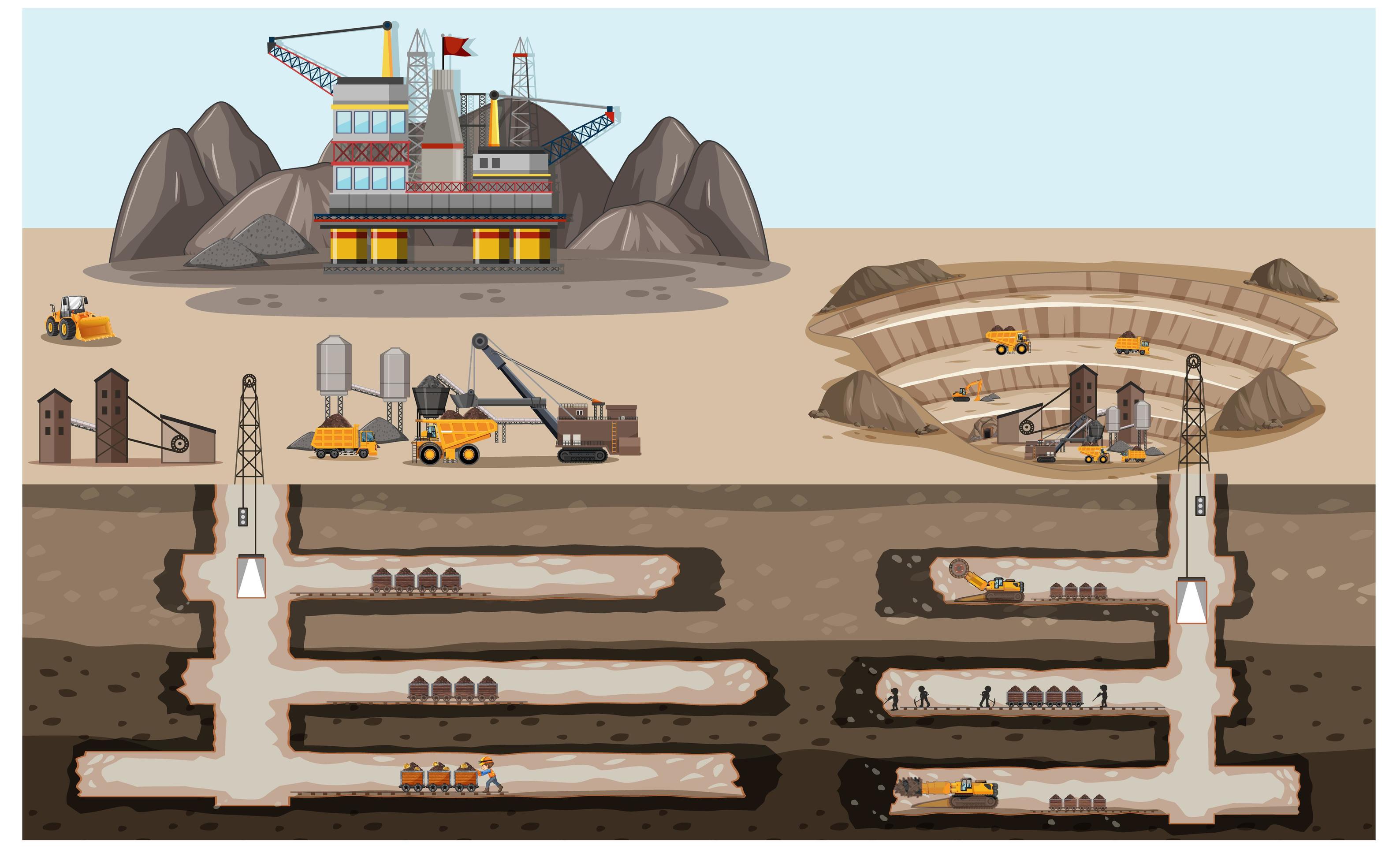 Underground Coal Mine Underground Coal Mine