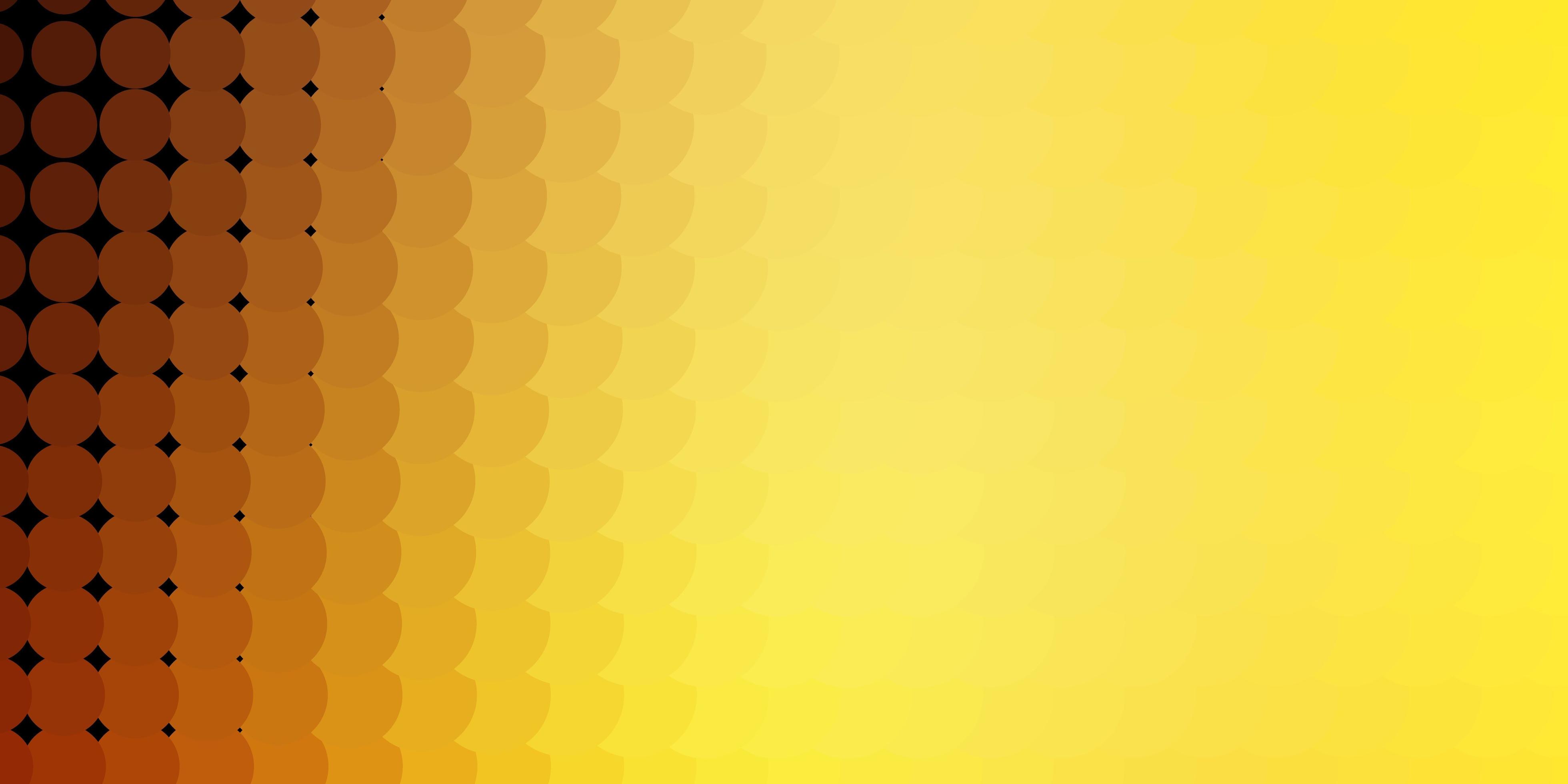 Light Orange Vector Layout With Circle Shapes 1860214 Vector Art At